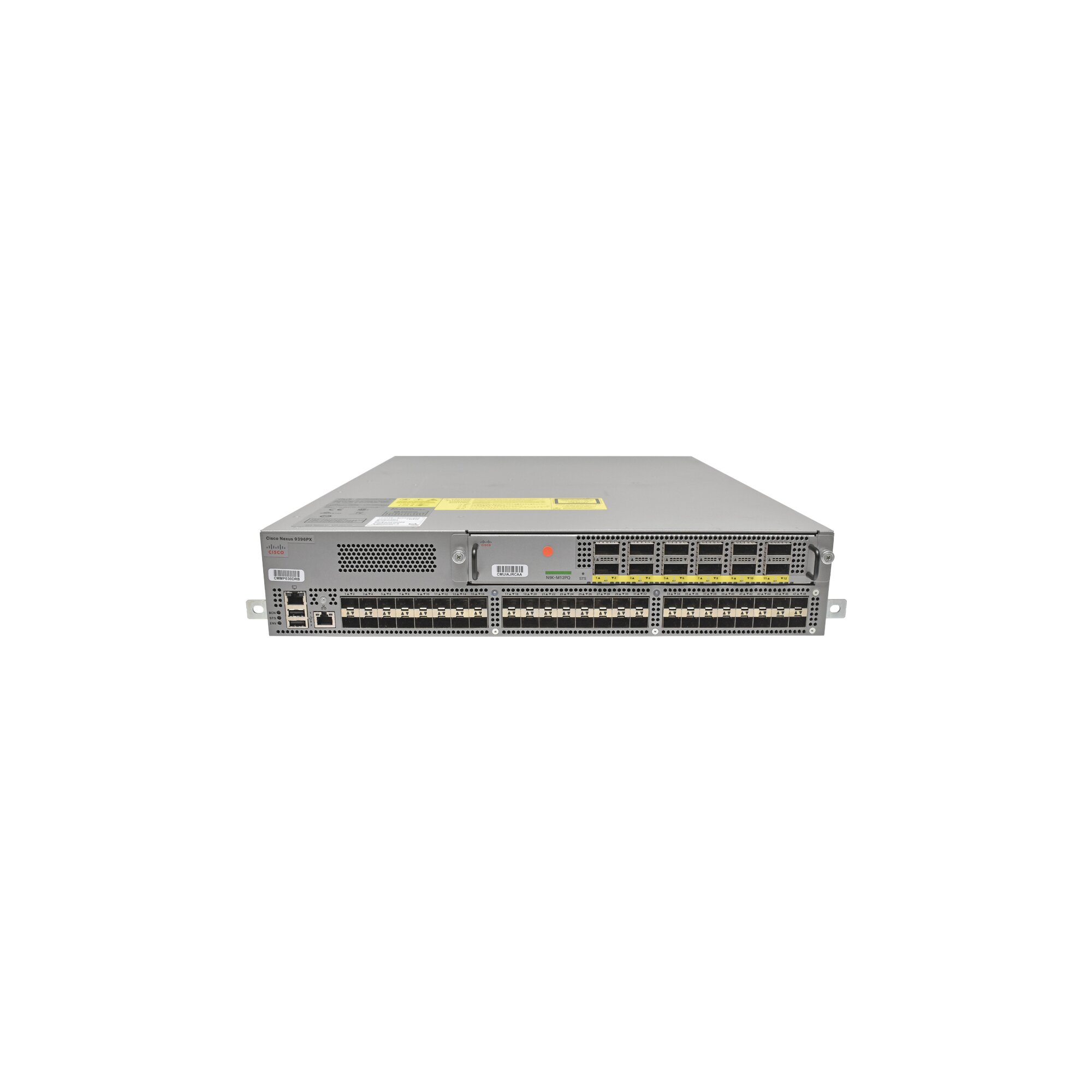 Cisco Nexus N9K-C9396PX 48-Port 10G Switch + Modul N9K-M112PQ 12 x ...