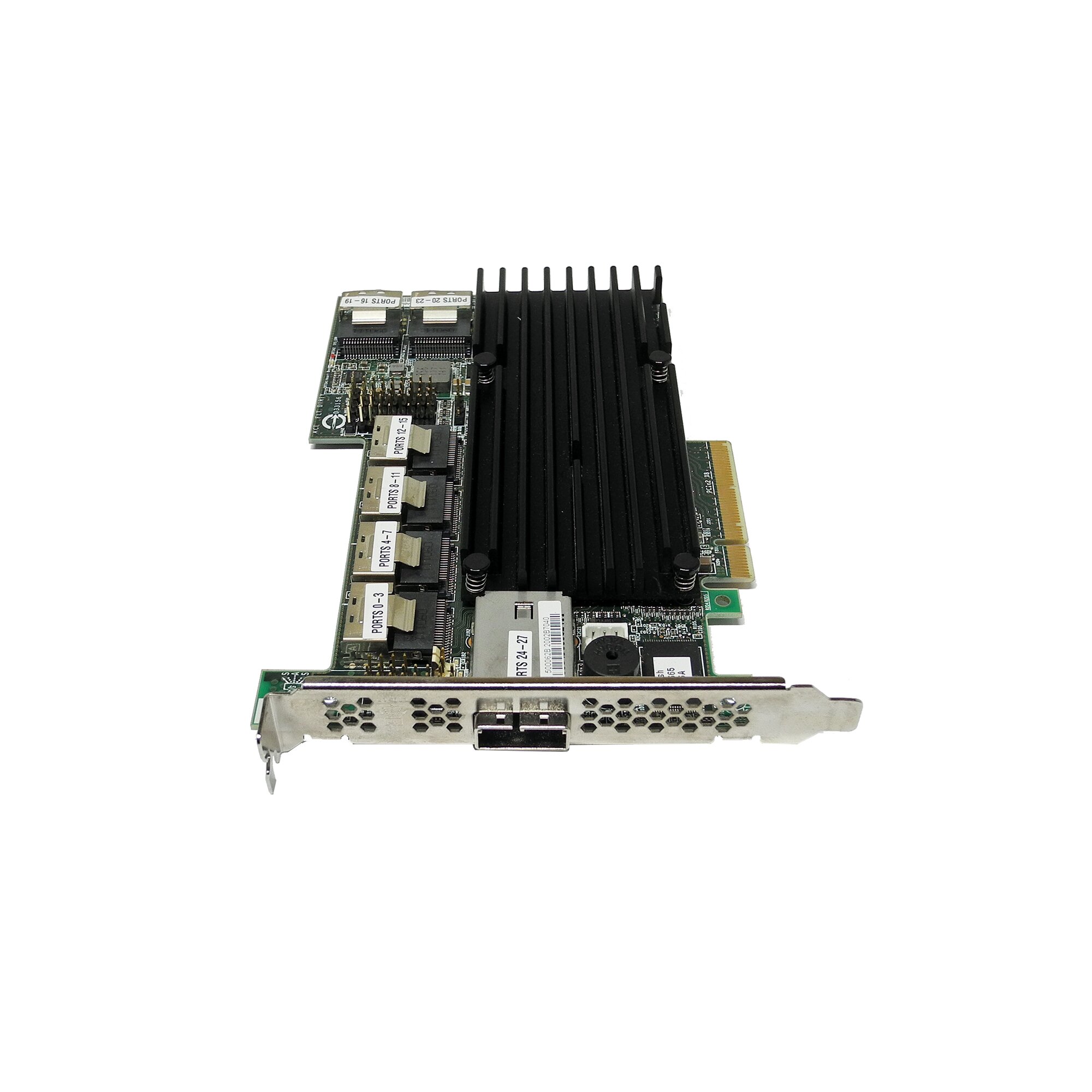 LSI MR SAS 9280-24i4e 6Gb/s PCIe x8 RAID Controller +BBU + 6 x SAS ...