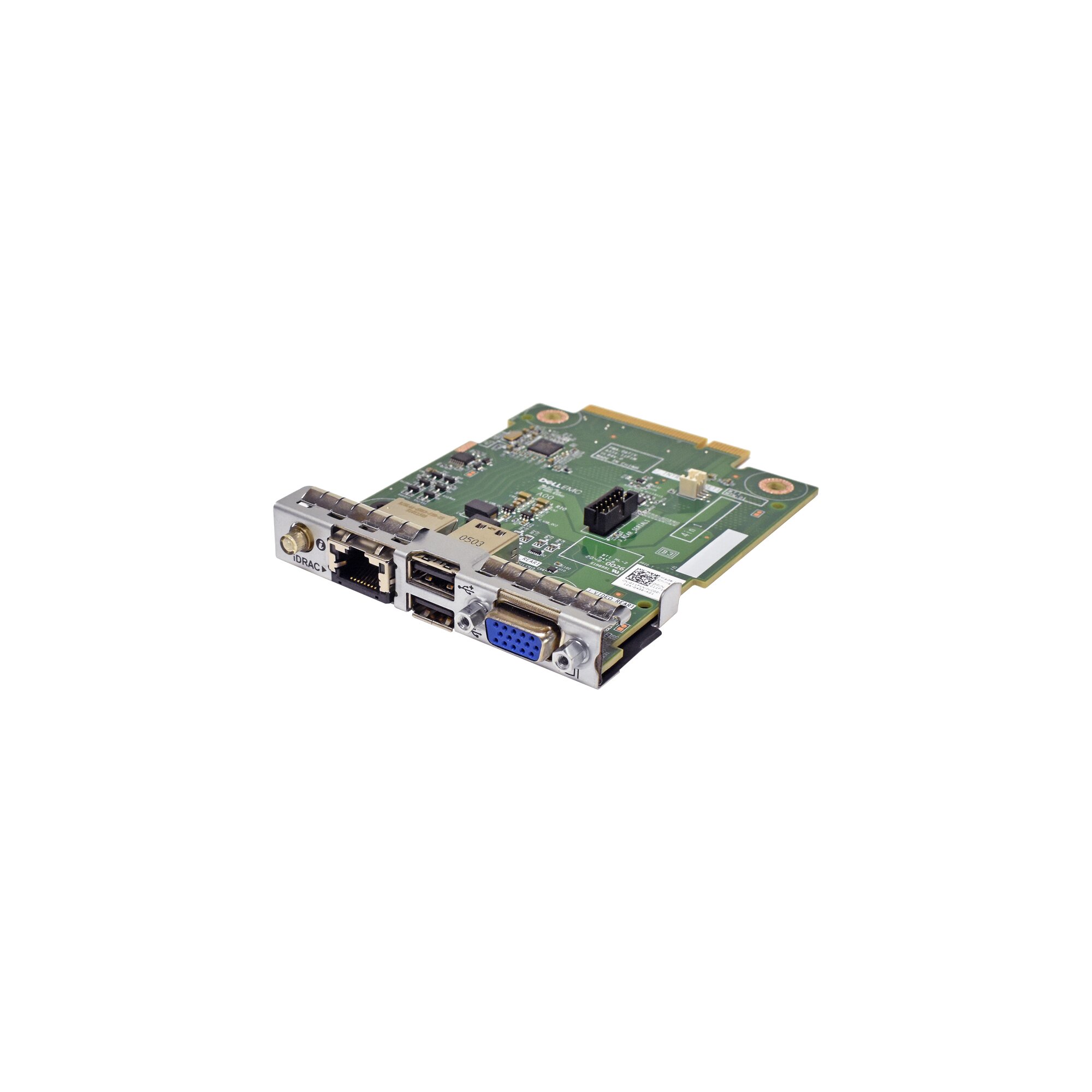 Dell EMC Rear I/O Card LoM 011F01N iDrac VGA USB 2.0 3.0 Port R6525 ...