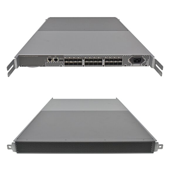 HP StorageWorks 8/24 SAN Switch HSTNM-N018 AM868A 16 aktive Ports ...