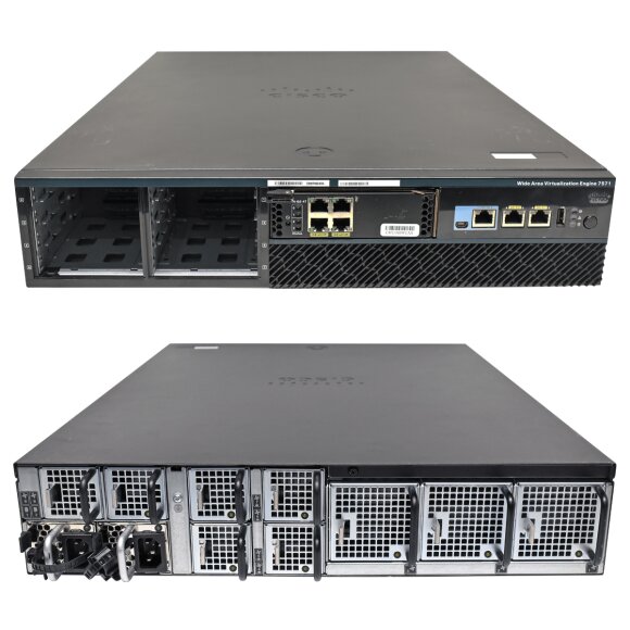 Cisco Wide Area Virtualization Engine WAVE-7571-K9 + WAVE-INLN-GE-4T E ...