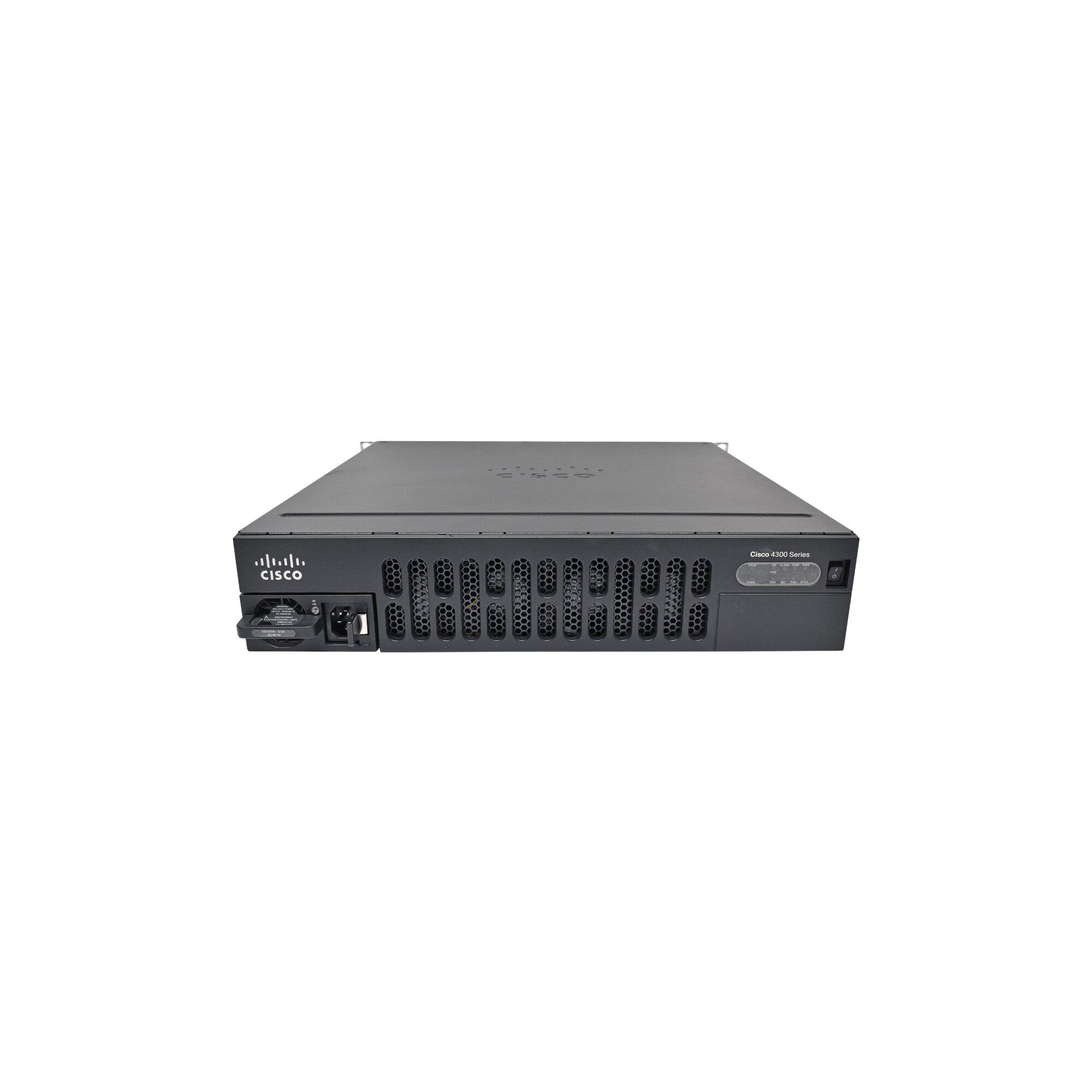 Cisco ISR4351/K9 Gigabit Ethernet Integrated Services Router 3x RJ-45 2x PoE 3x SFP - Piospartslap