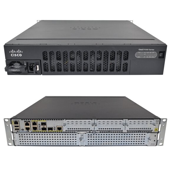 Cisco ISR4351/K9 Integrated Services Router 3 x SFP 2 x PoE - Piospartslap