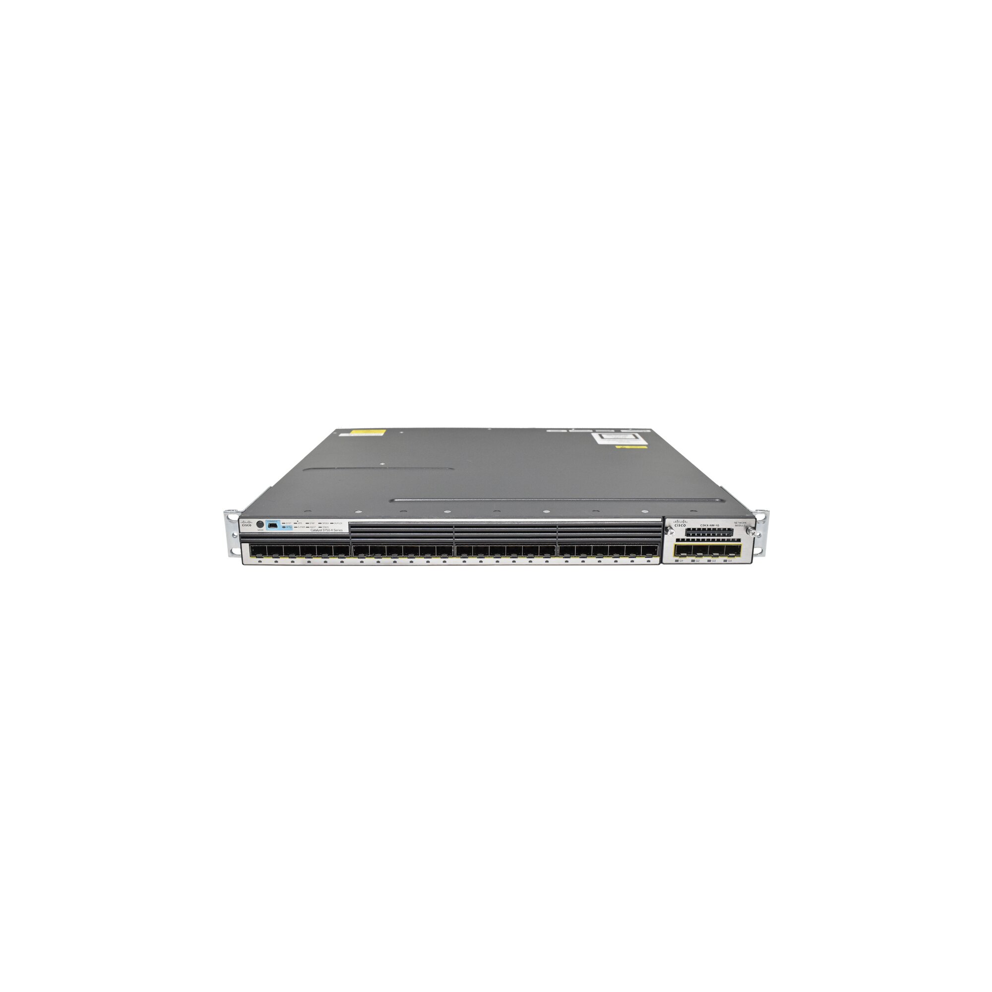 Cisco Catalyst WS-C3750X-24S-S 24-Port Gigabit Stackable Ethernet ...