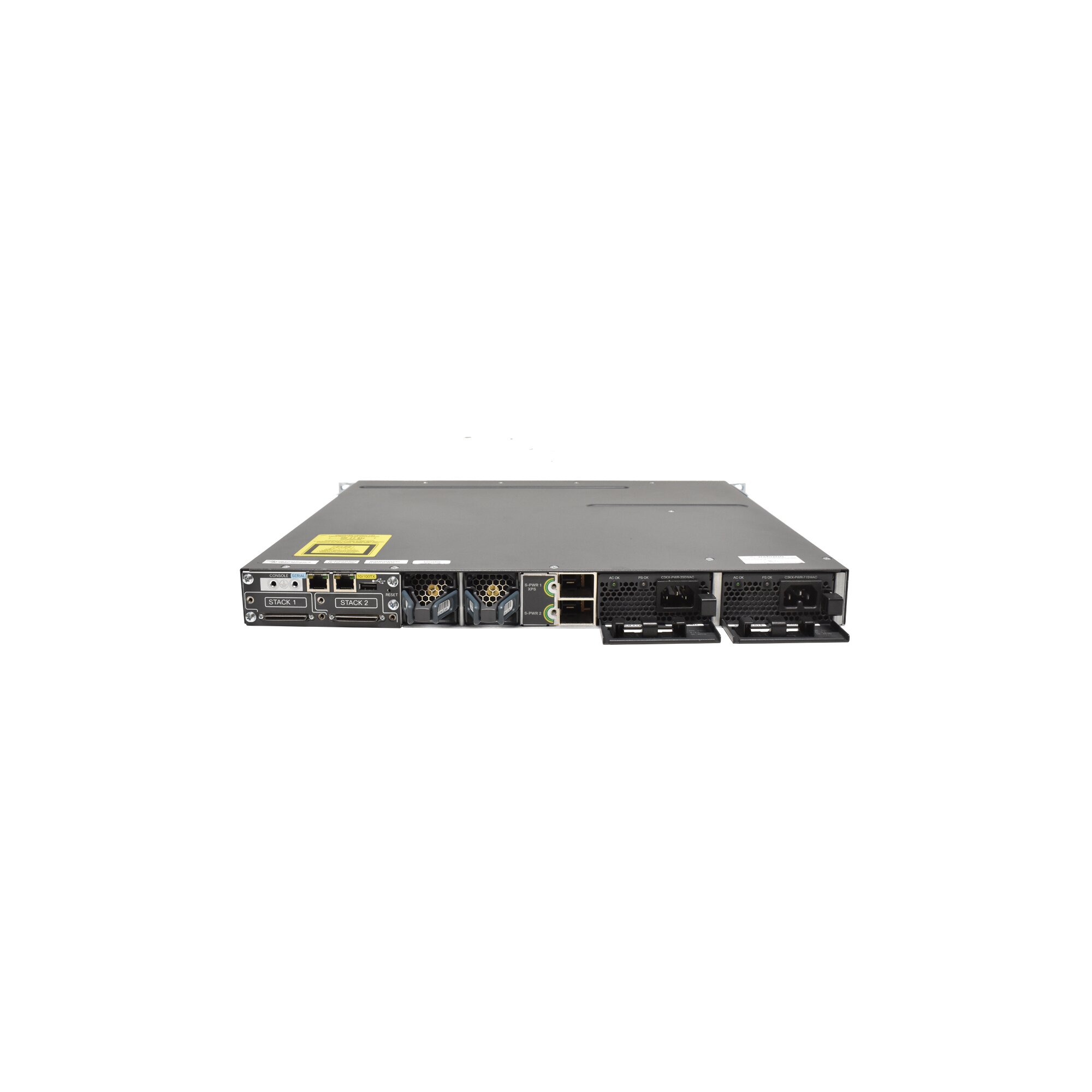 Cisco Catalyst WS-C3750X-24T-S 24-Port Gigabit Stackable Ethernet ...