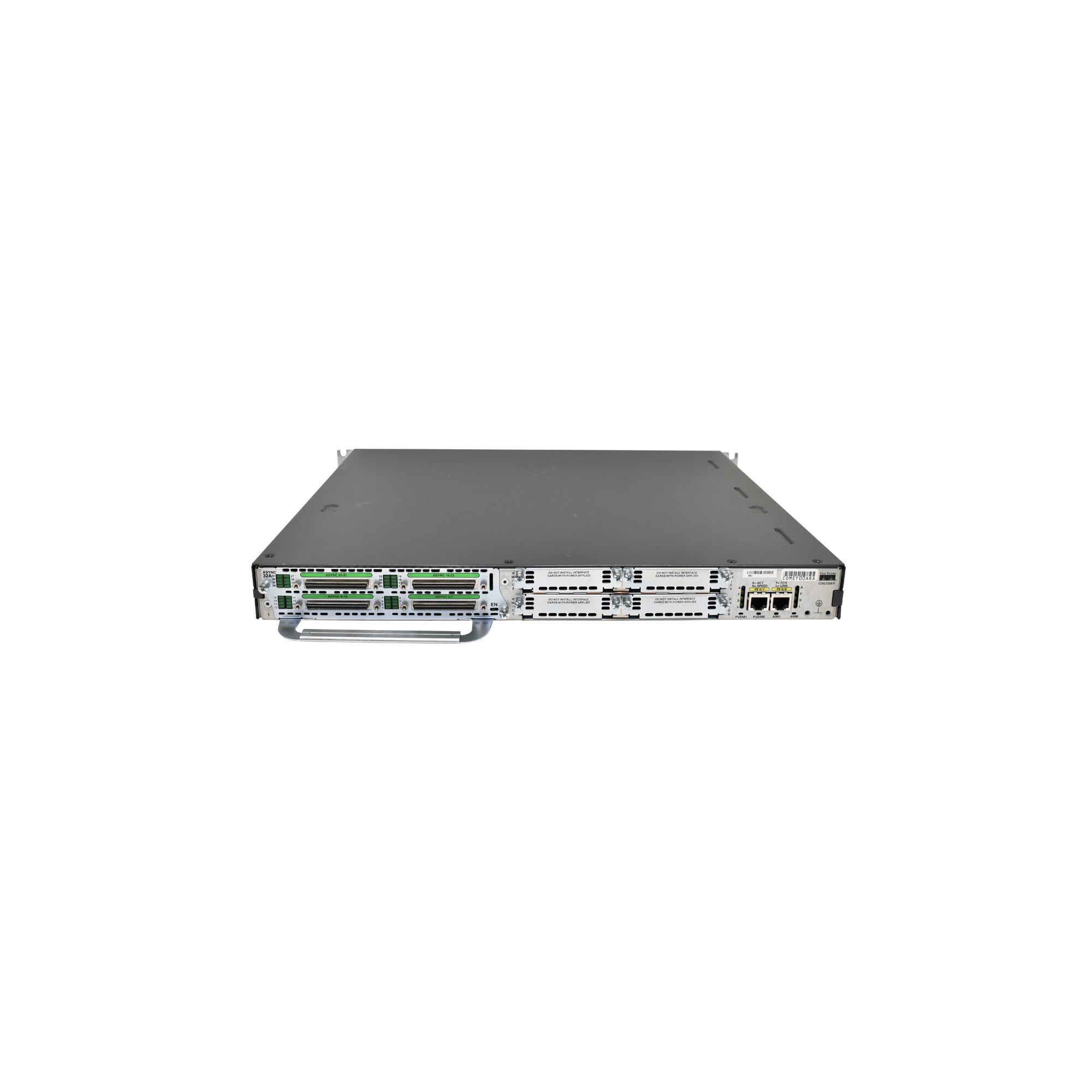 Cisco 2811 CISCO2811 Integrated Services Router + Modul ASYNC 32A ...