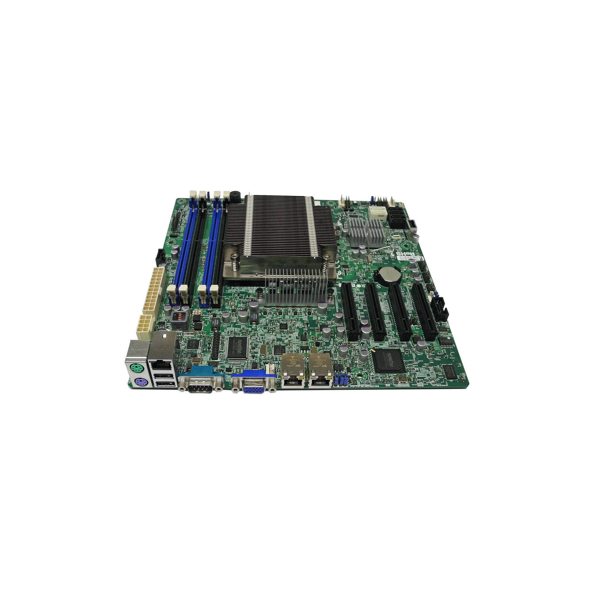 Supermicro ATX Server Mainboard X9SCM-F LGA 1155 + CPU Heatsink for CSE ...