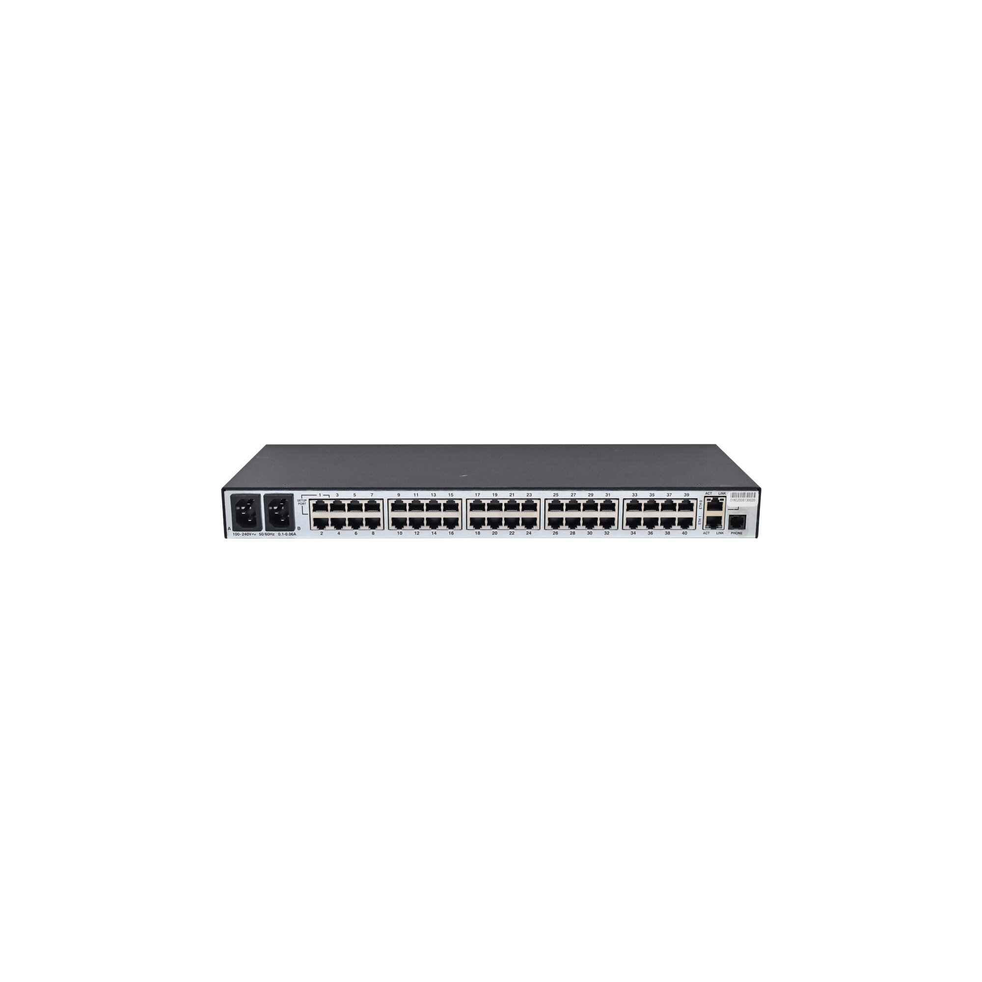 WTI TSM-40-DPE-NMI 40-Port Serial Console Server 2 x PSU - Piospartslap