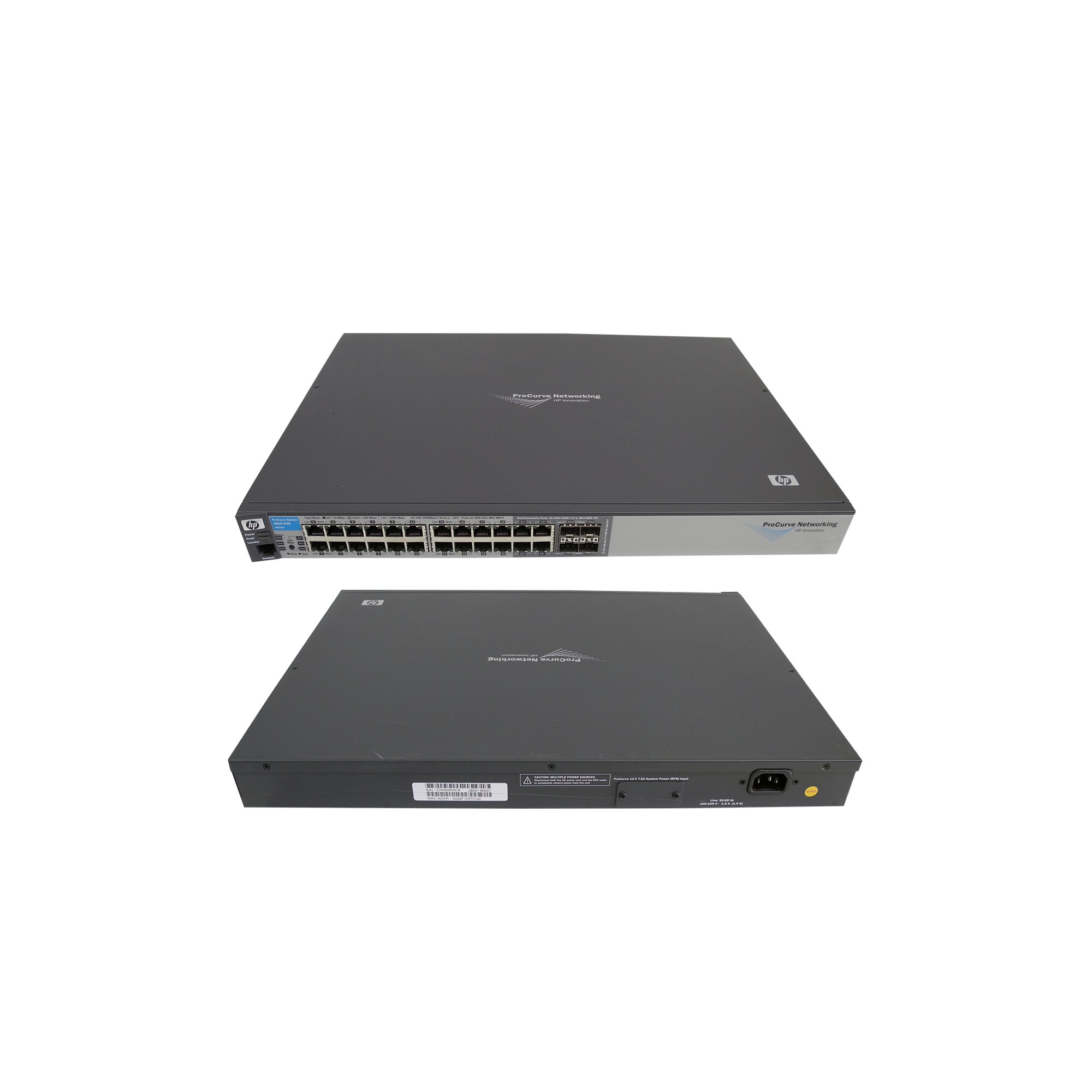 HP ProCurve 2810-24G J9021A J9021-60001 24-Port Gigabit Ethernet Switch ...