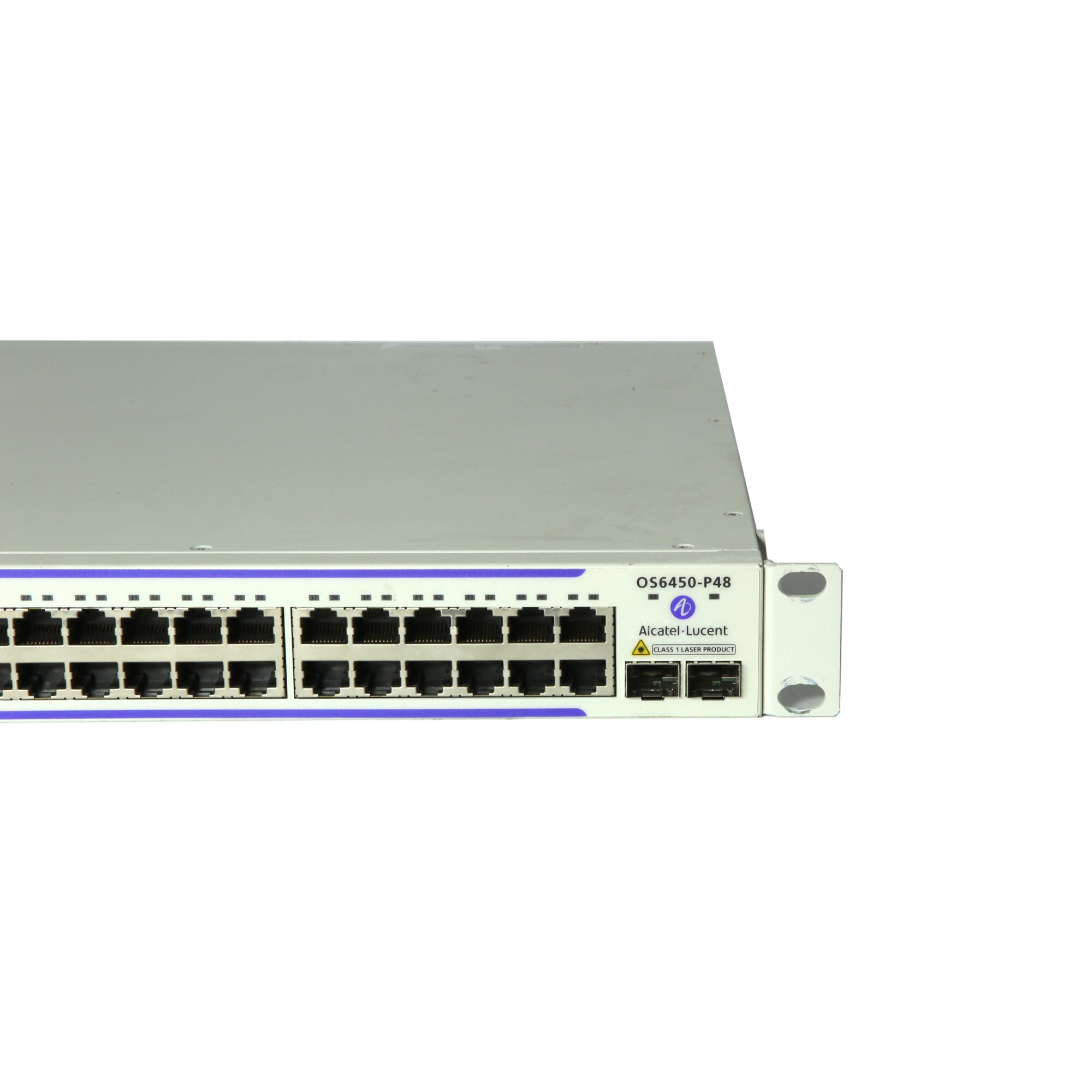 Alcatel-Lucent OS6450-P48 48-Port PoE Gigabit Ethernet Switch 2 x SFP+ ...