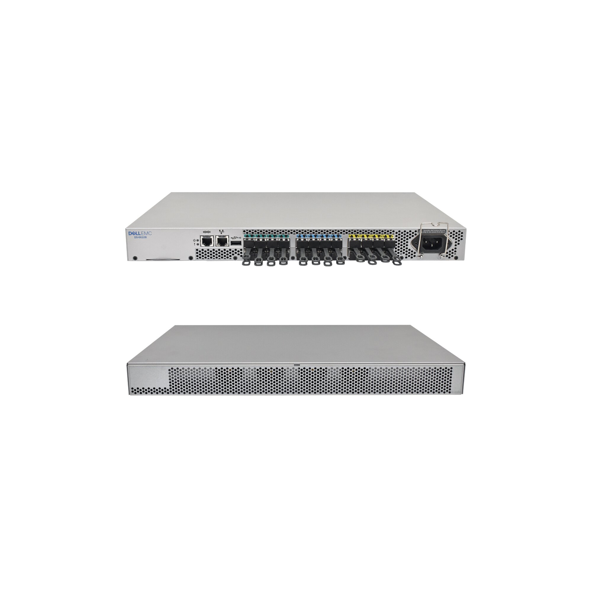 Dell EMC DS-6610B 24-Port FC Switch 24 aktive Ports + 24 16G mini GBICs ...