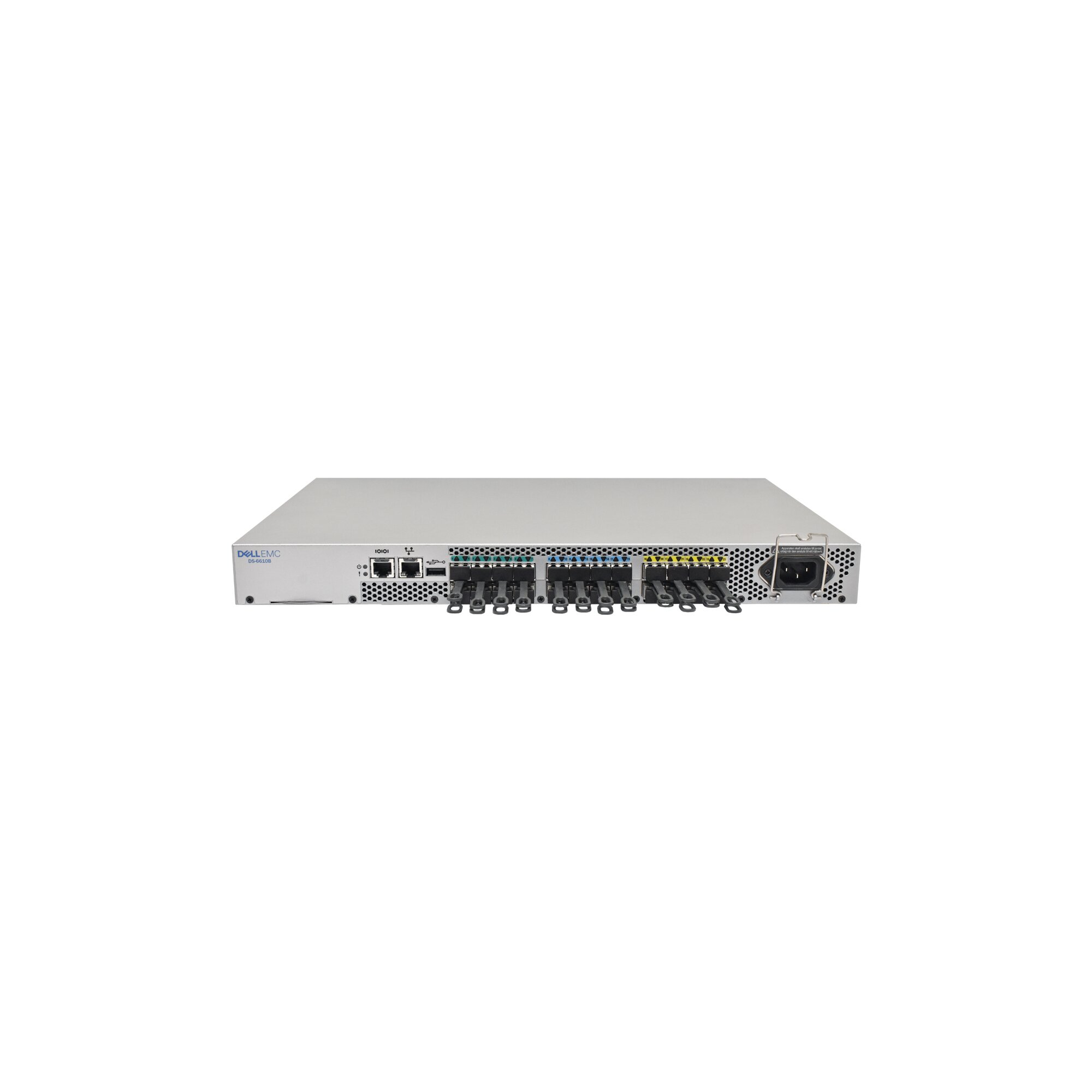 Dell EMC DS-6610B 24-Port FC Switch 24 aktive Ports + 24 16G mini GBICs ...