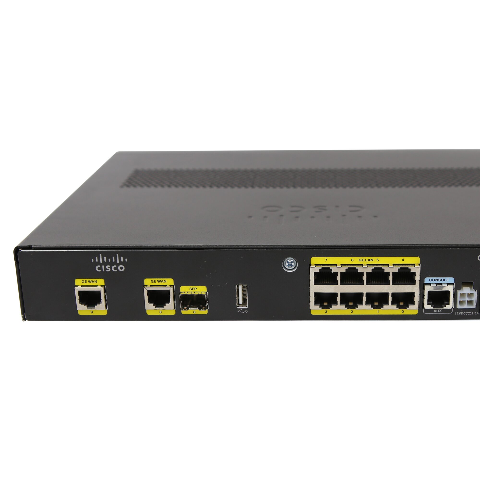 Cisco C892FSP-K9 8-Port Gigabit Integrated Services Router + mini GBIC ...