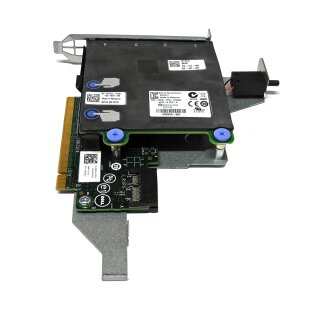 DELL 4-Port GbE Daughter Card 0FM487 +Riser Card 08PX9W for PowerEdge ...