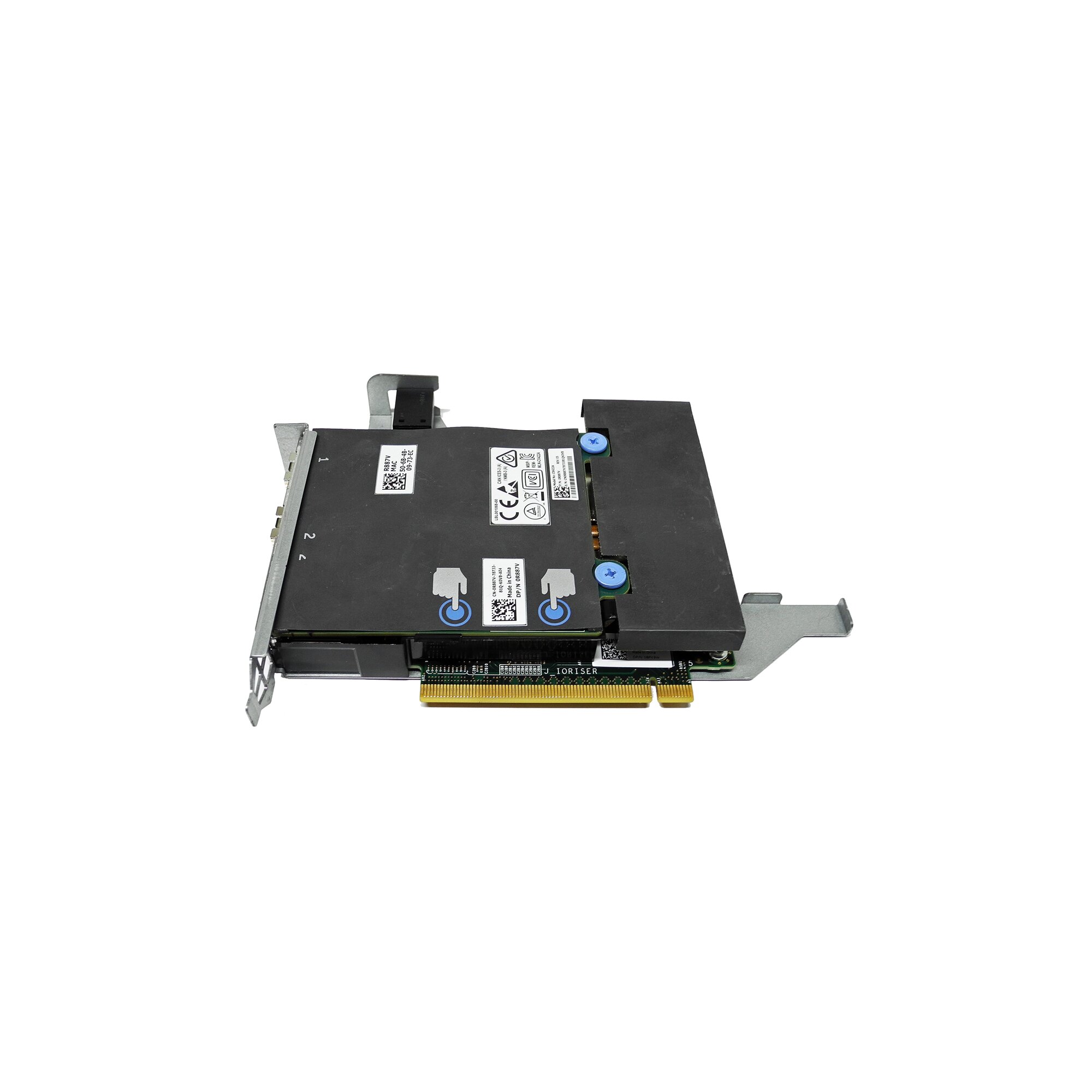 DELL 2-Port 25GbE Daughter Card 0R887V +Riser Card 08PX9W PowerEdge ...