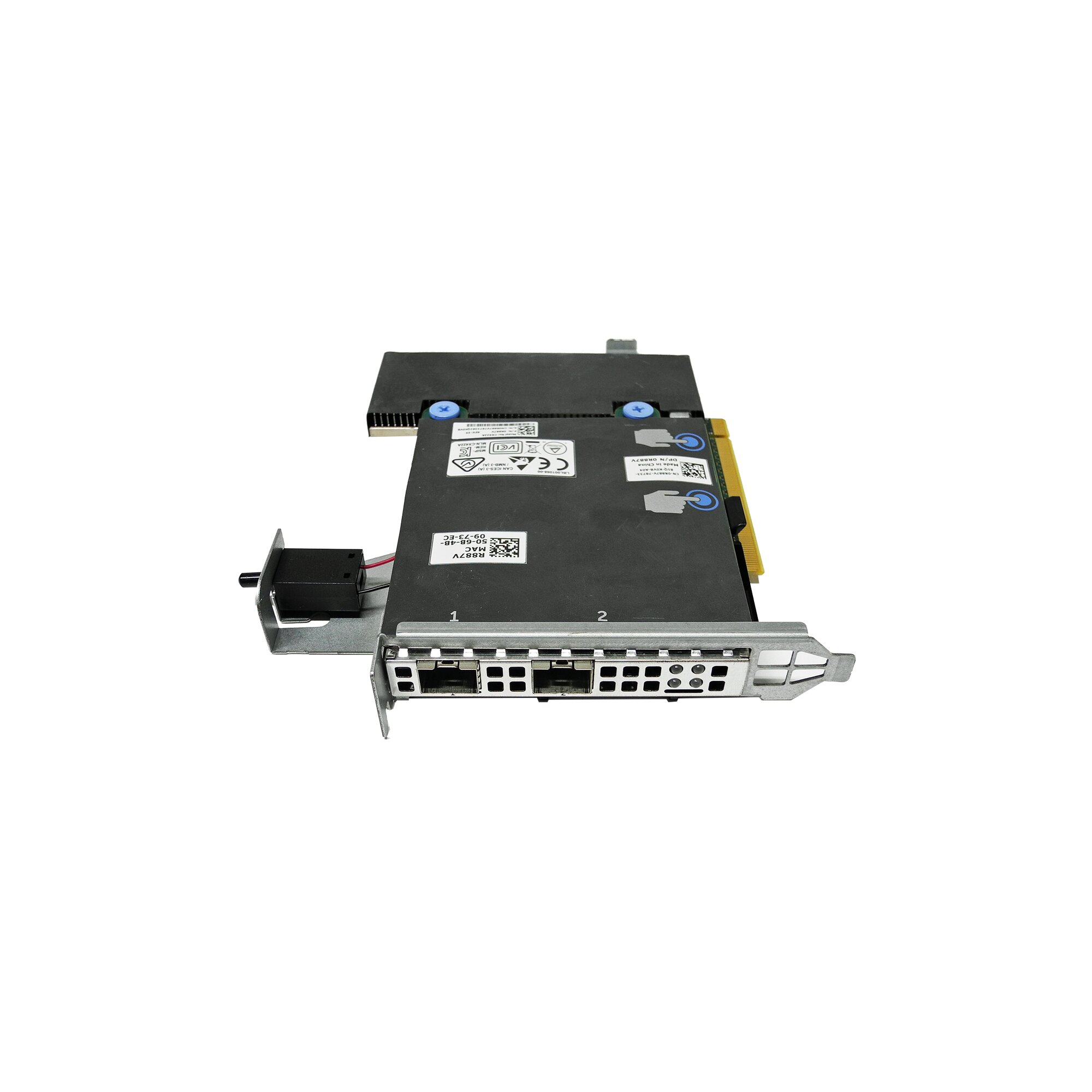 DELL 2-Port 25GbE Daughter Card 0R887V +Riser Card 08PX9W PowerEdge ...