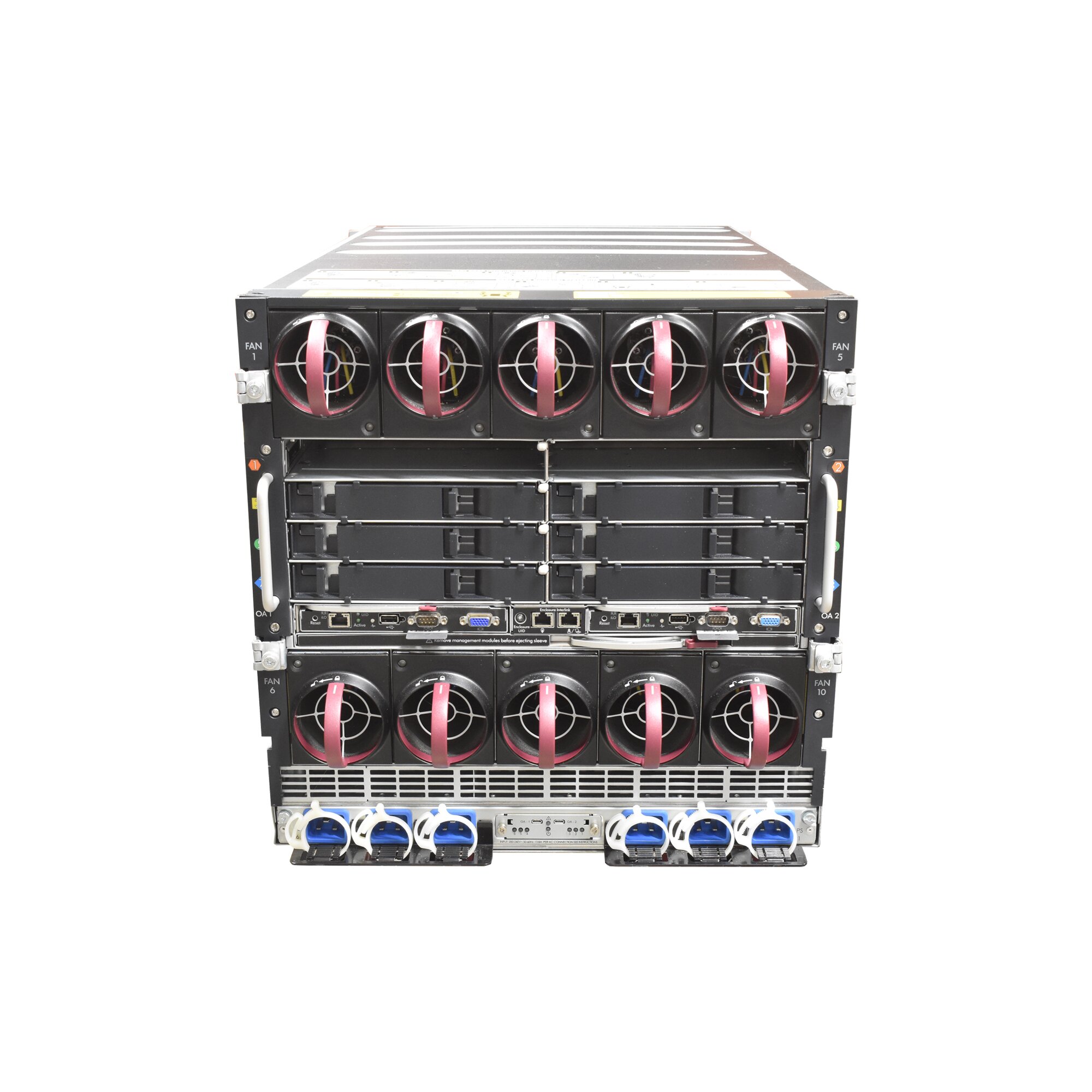 HP BladeSystem c7000 Enclosure 16x BL460c G9 No RAM NO CPU - Piospartslap