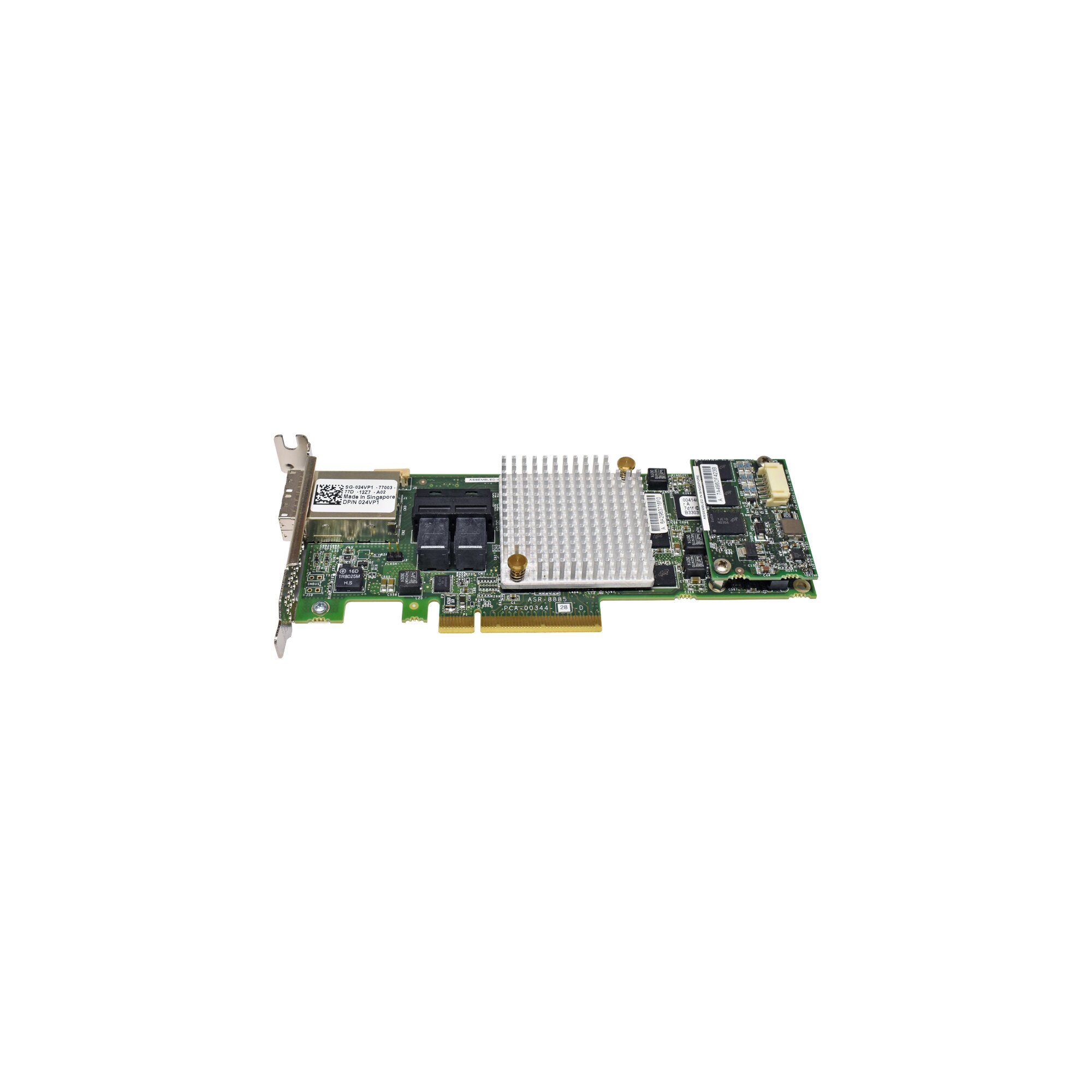 DELL EMC DSS 9000 ASR-8885 12G SAS RAID Controller + BBU 024VP1 LP ...