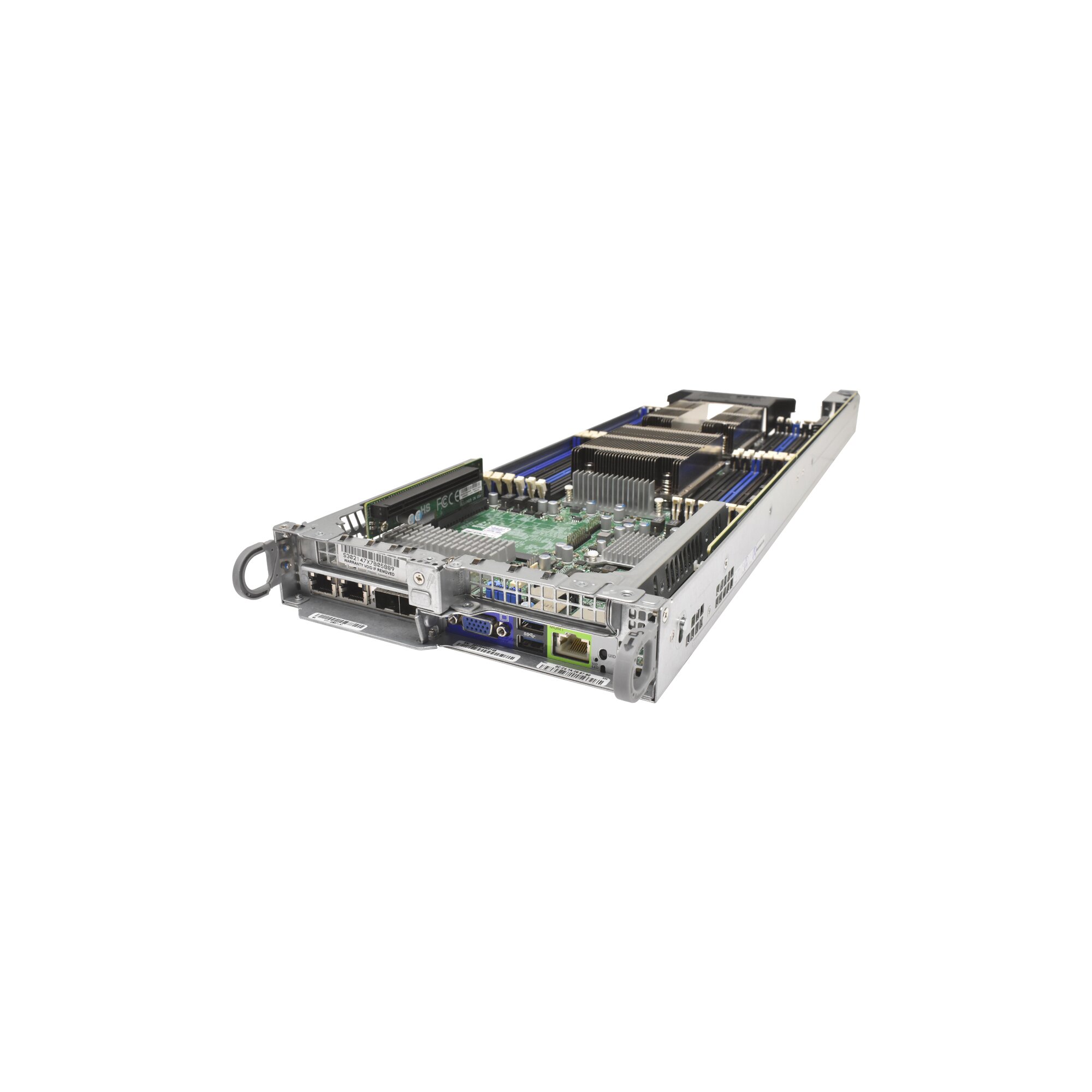 NetApp Supermicro Node Server X10DRT-B+NA011 no CPU&RAM 2x Kühler AOC ...