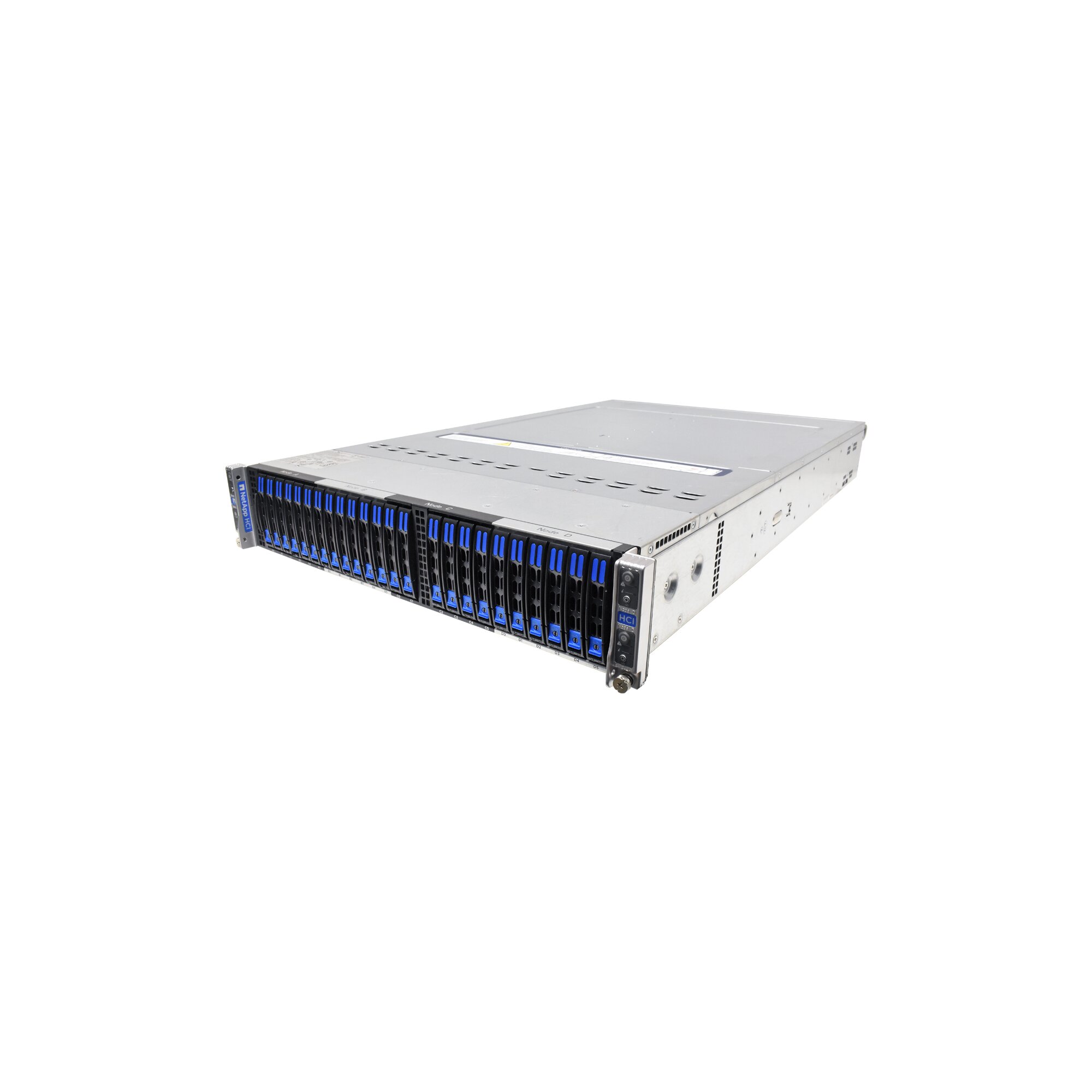NetApp HCI Supermicro 4 Node Server NAF-1701 no Node 2x PSU 2200W CSE ...