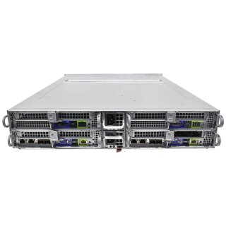 NetApp HCI Supermicro 4 Node Server NAF-1701 2x Node ohne CPU & RAM 4x ...