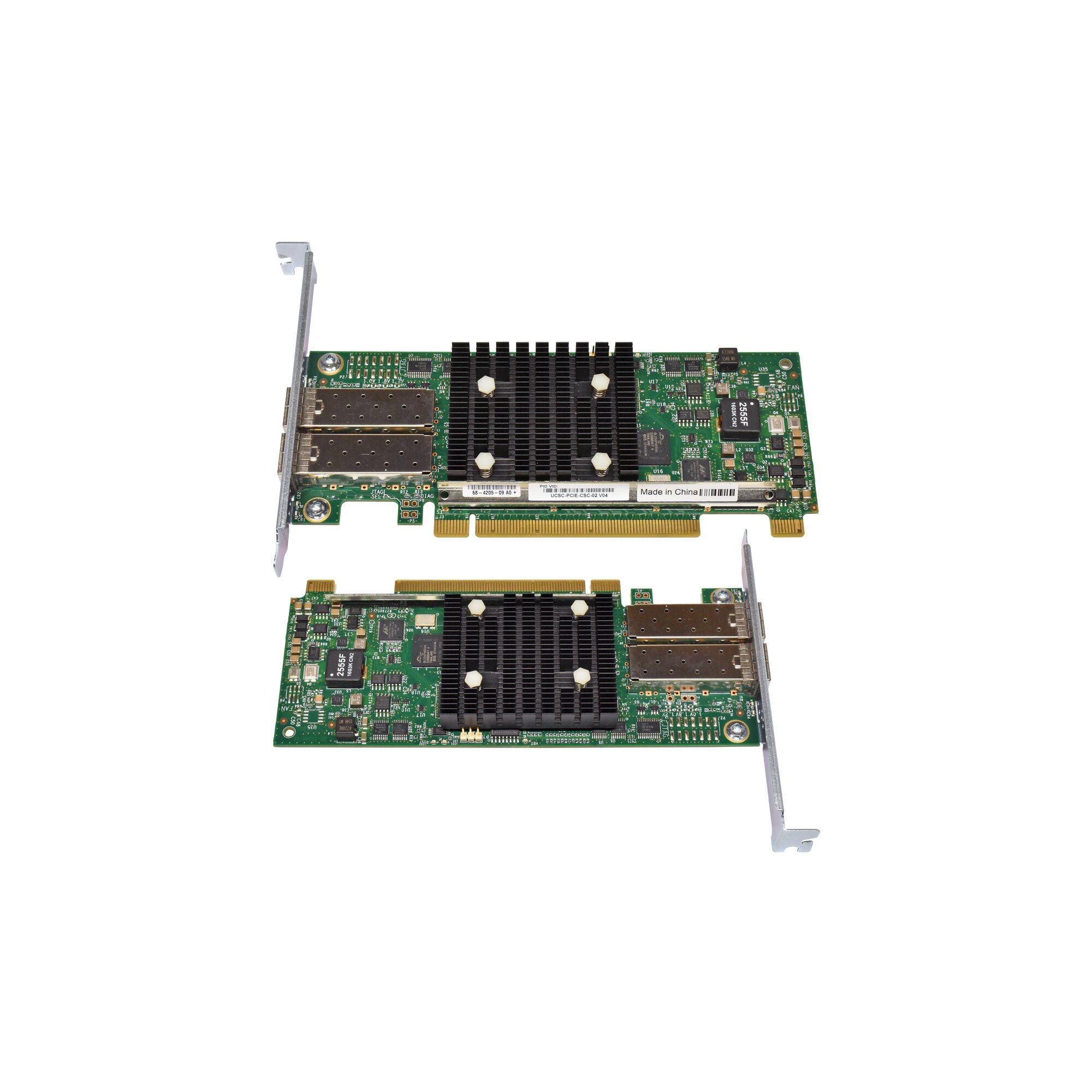 Cisco UCSC-PCIE-CSC-02 Dual-Port PCIe x16 Virtual Interface Card 1225 ...