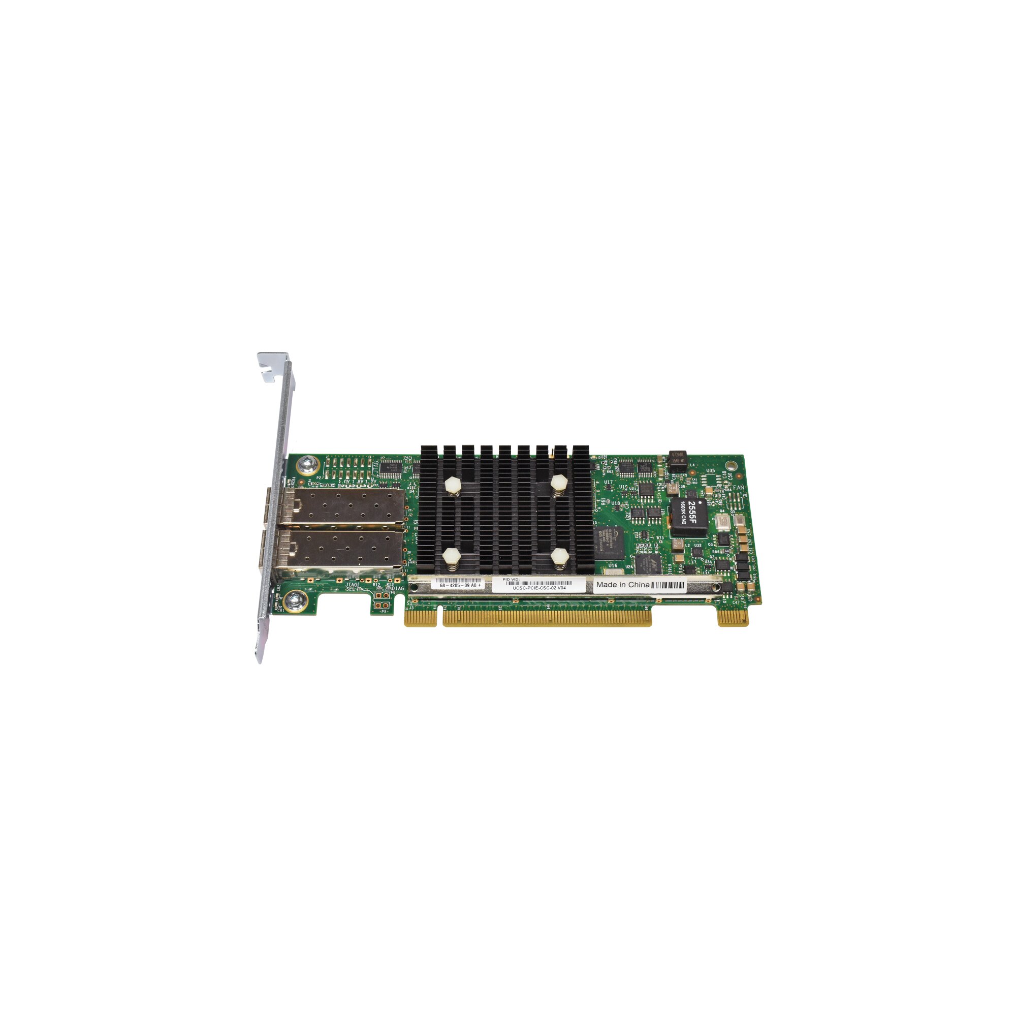 Cisco UCSC-PCIE-CSC-02 Dual-Port PCIe x16 Virtual Interface Card 1225 ...