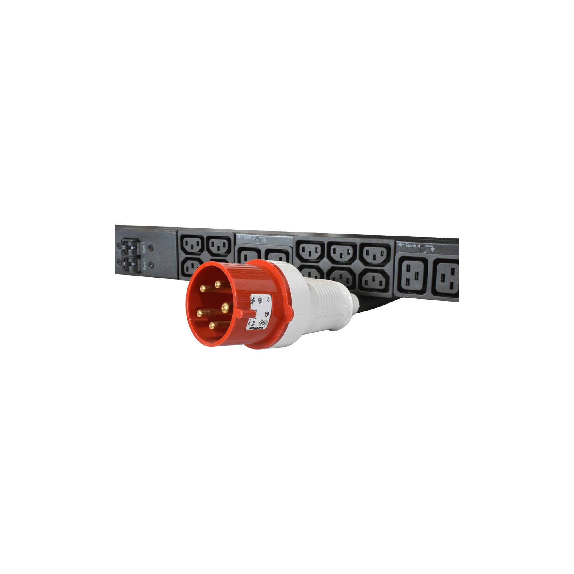 APC AP8886 Rack PDU 2G Metered 3-Phasen Null HE 22,0 kW 32A 17,3 kW 24 ...