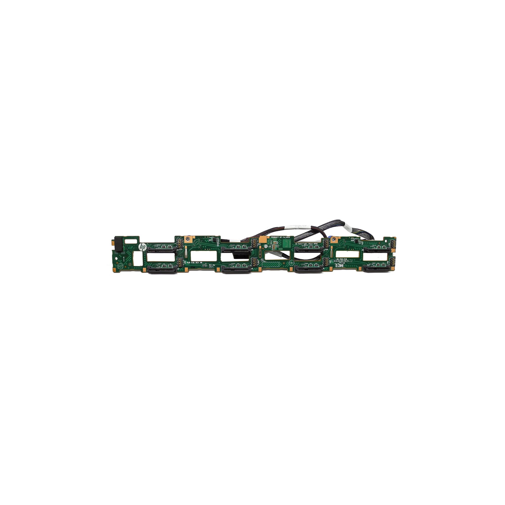 HP SAS-Backplane 8 x 3,5'' for DL180 G9 ML350 G9 779083-001 +2x SAS ...