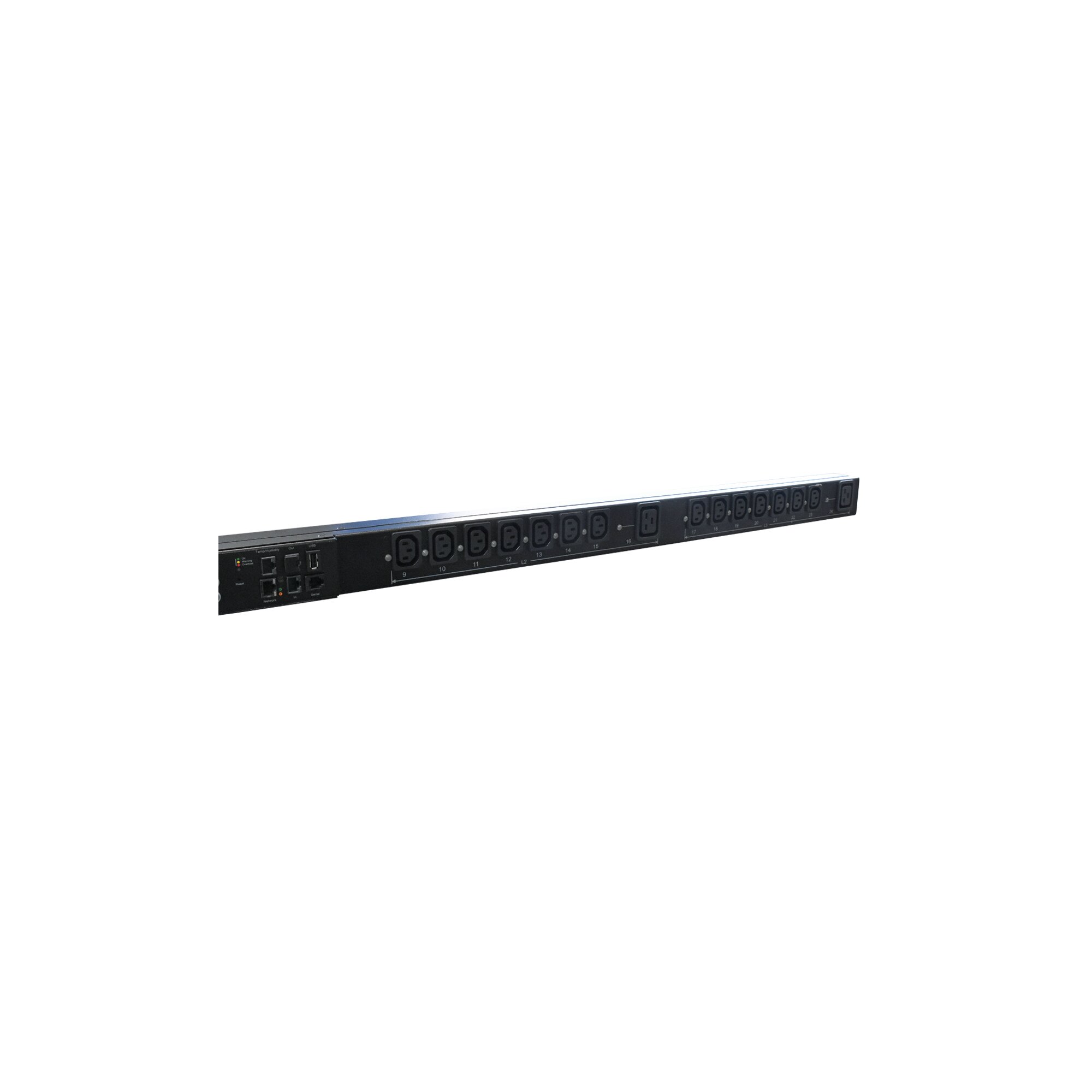 APC AP8981 Rack PDU 2G Switched 3-Phasen Null HE 11 kW 16A 230V 21x C13 3x C19 - Piospartslap