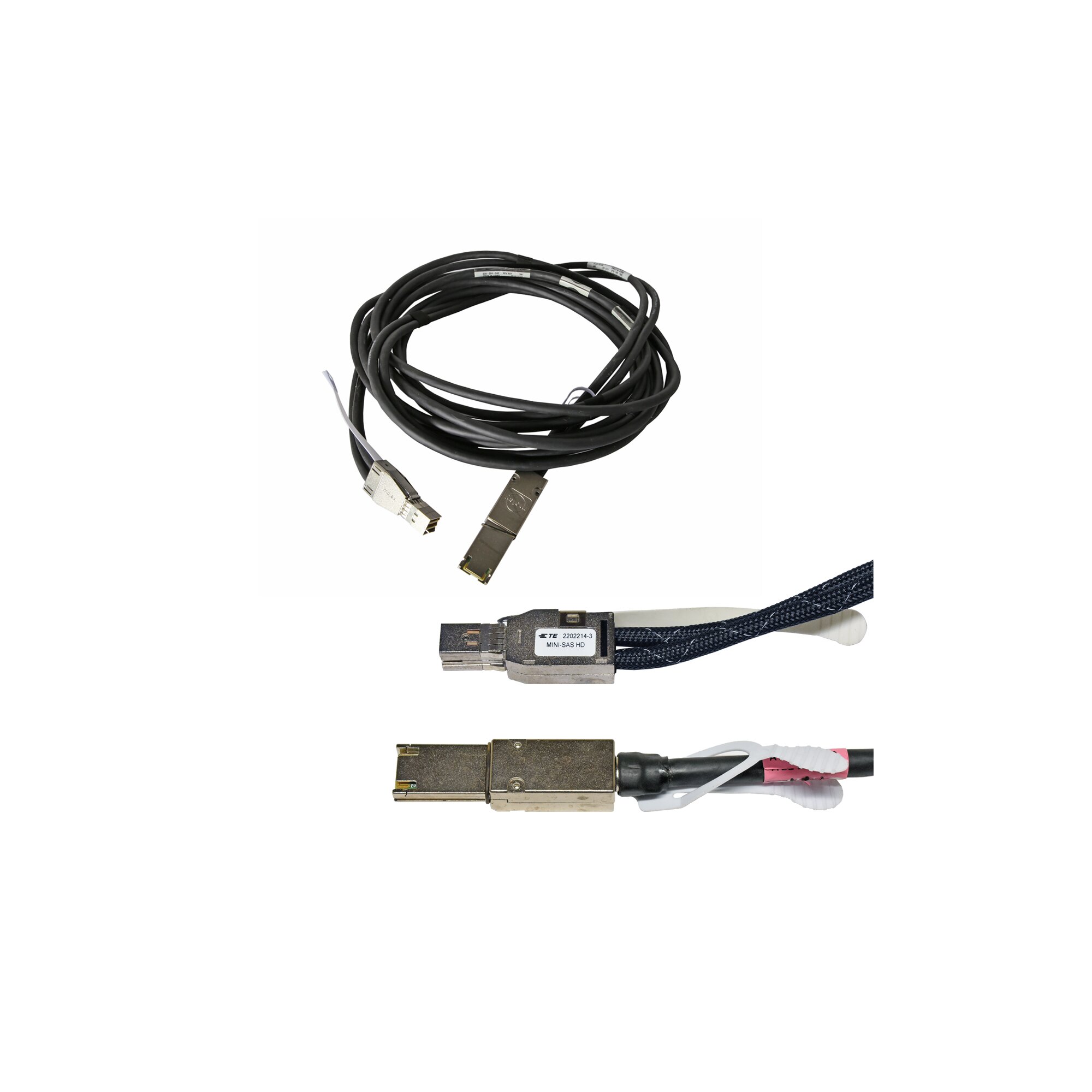 EMC 2m 6G Mini SAS Hybrid Kabel 038-004-040 SFF-8644 - SFF-8088 ...