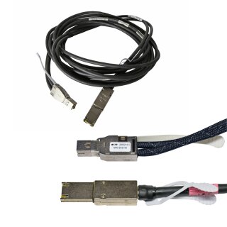 EMC 2m 6G Mini SAS Hybrid Kabel 038-004-040 SFF-8644 - SFF-8088 ...