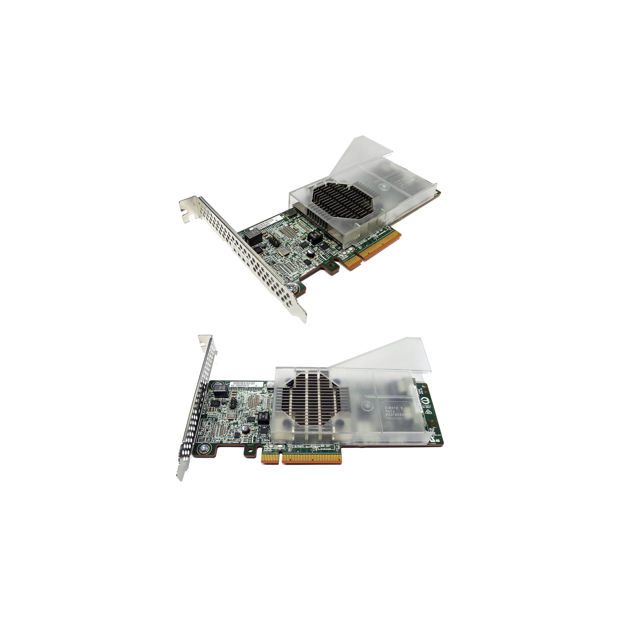 HP H240 Dual-Port 12Gb/s PCIe x8 SAS RAID Controller 726907-B21 726909 ...