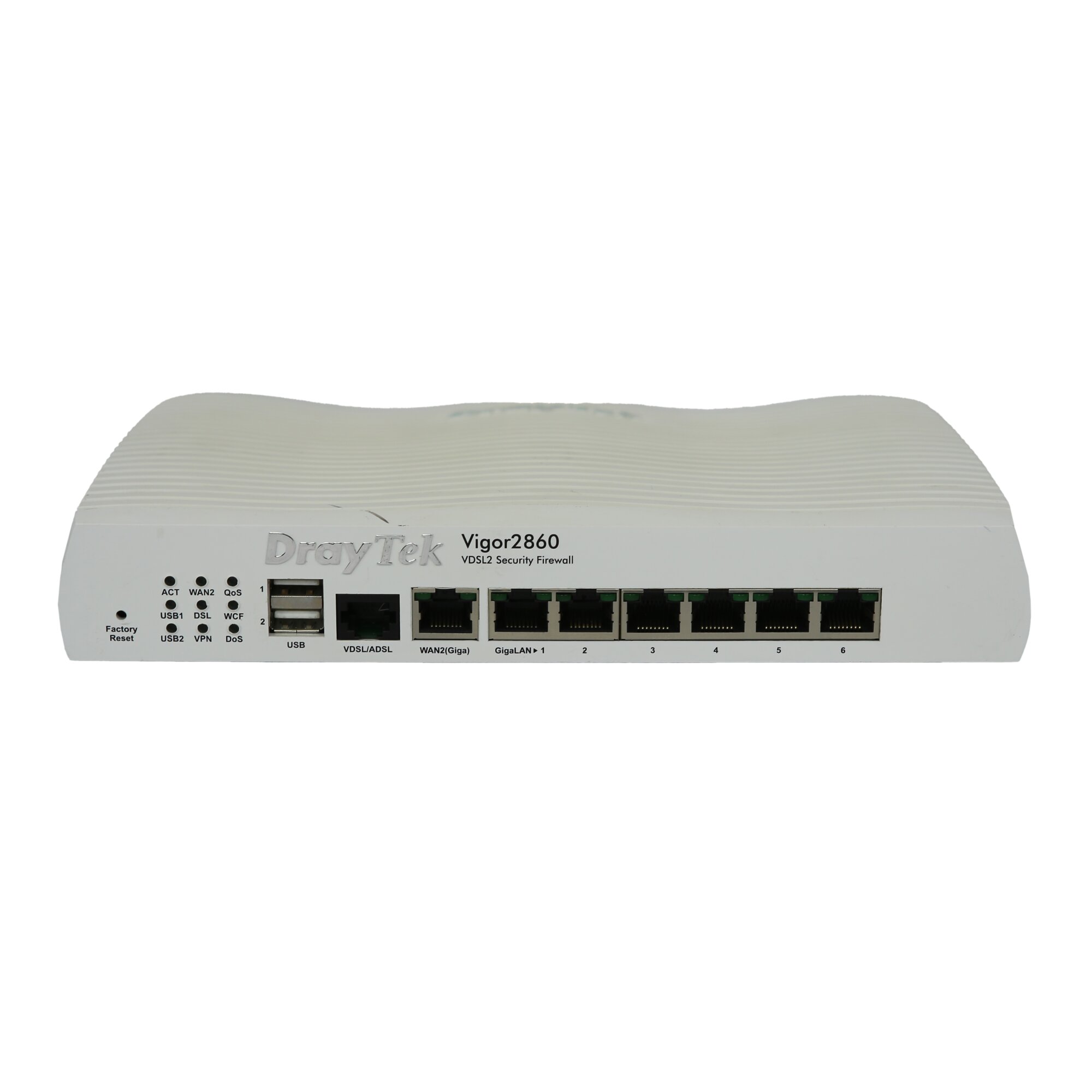 DrayTek Vigor2860 Annex A 6-Port Gigabit VDSL2 Security Firewall no AC ...