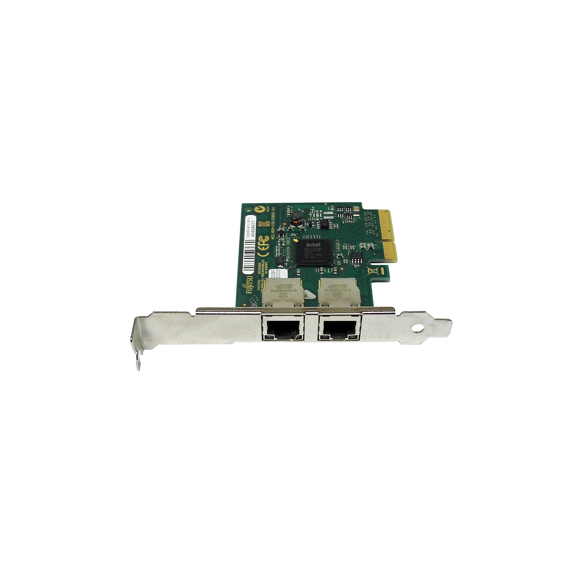 Fujitsu Primergy D3035-A11 GS1 Dual-Port PCIe x4 Gbit Ethernet ...