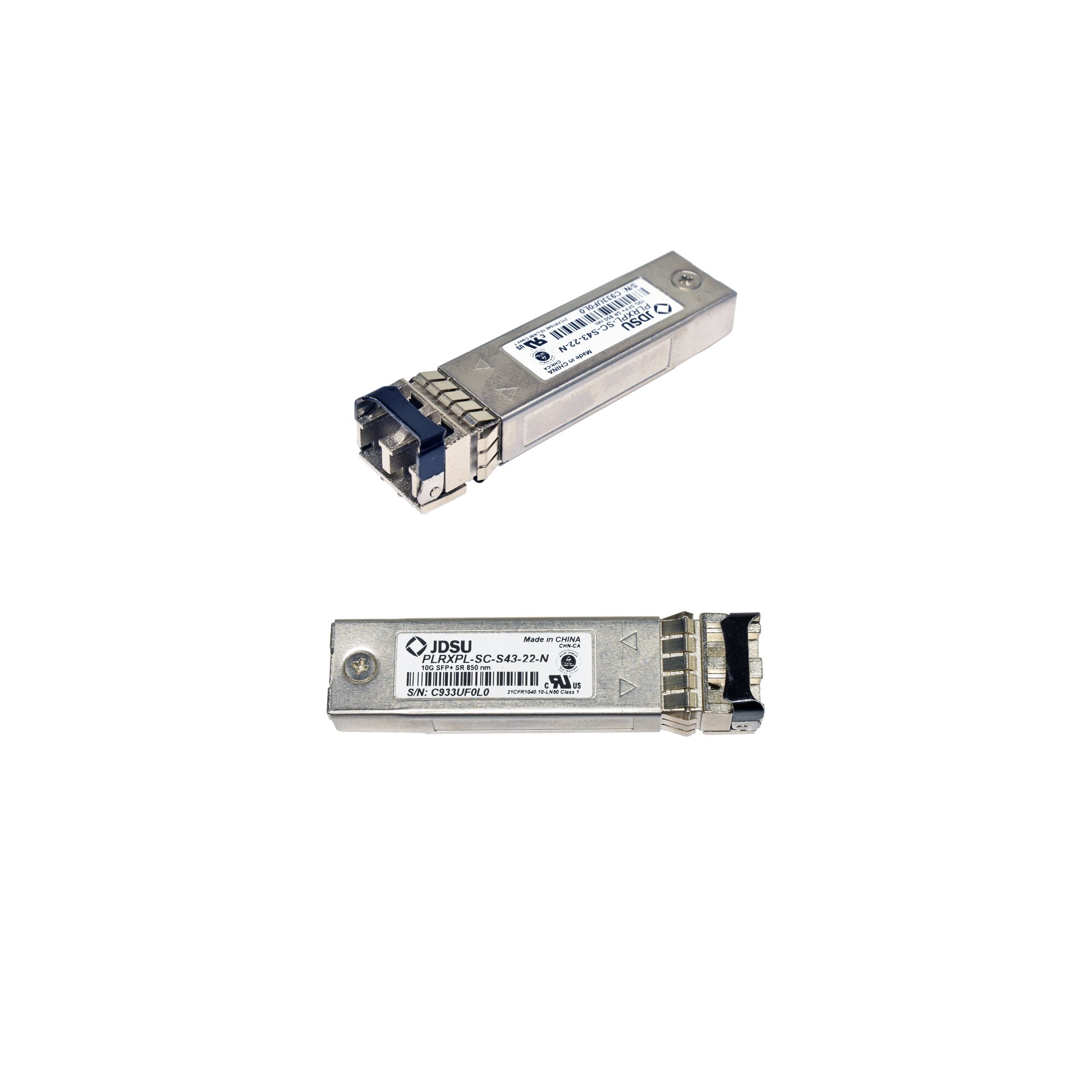 JDSU PLRXPL-SC-S43-22-N 10G SR 850nm Mini GBIC SFP+ Transceiver