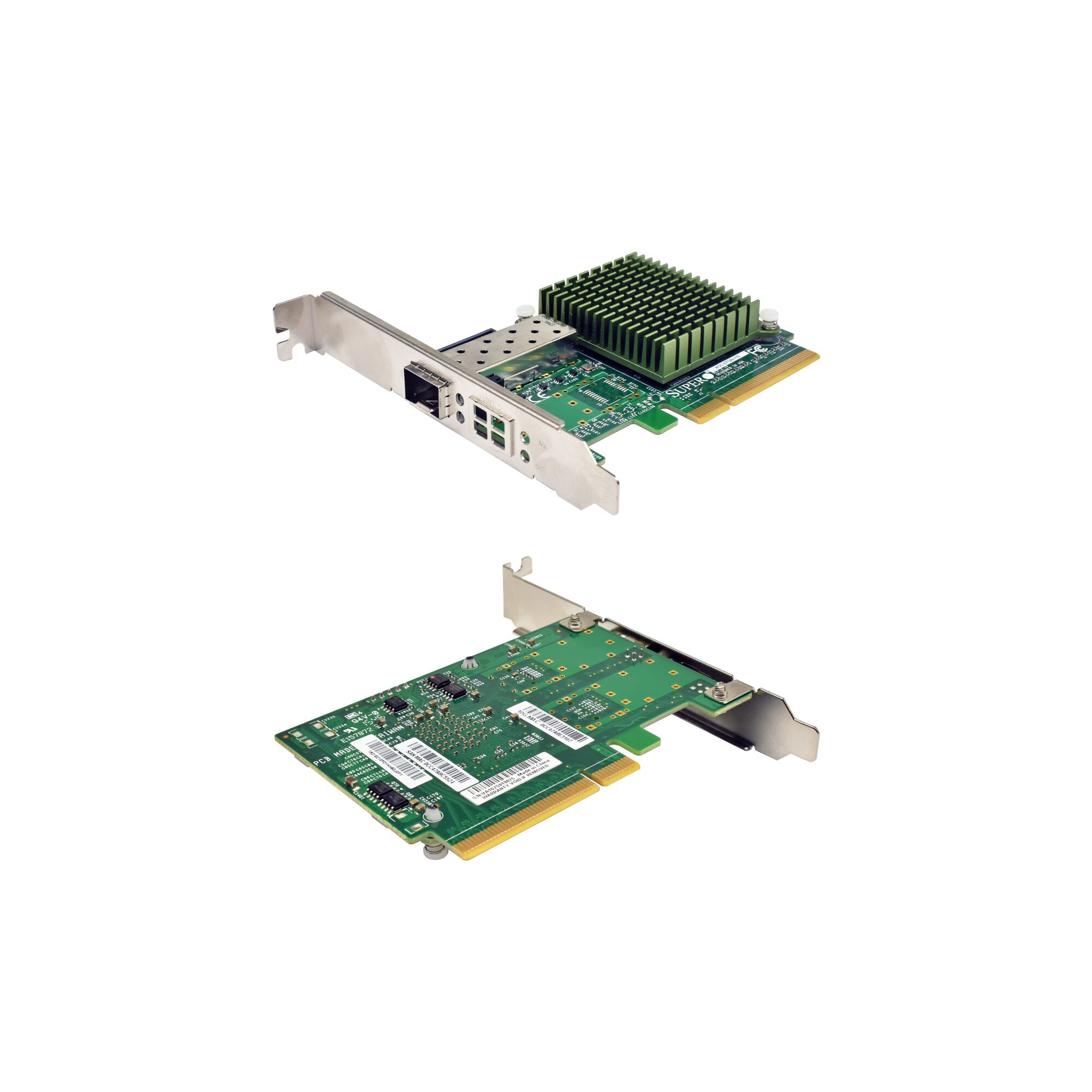 Supermicro AOC-STGN-I1S 1-Port FC SFP+ PCIe x8 10Gb Ethernet Network ...