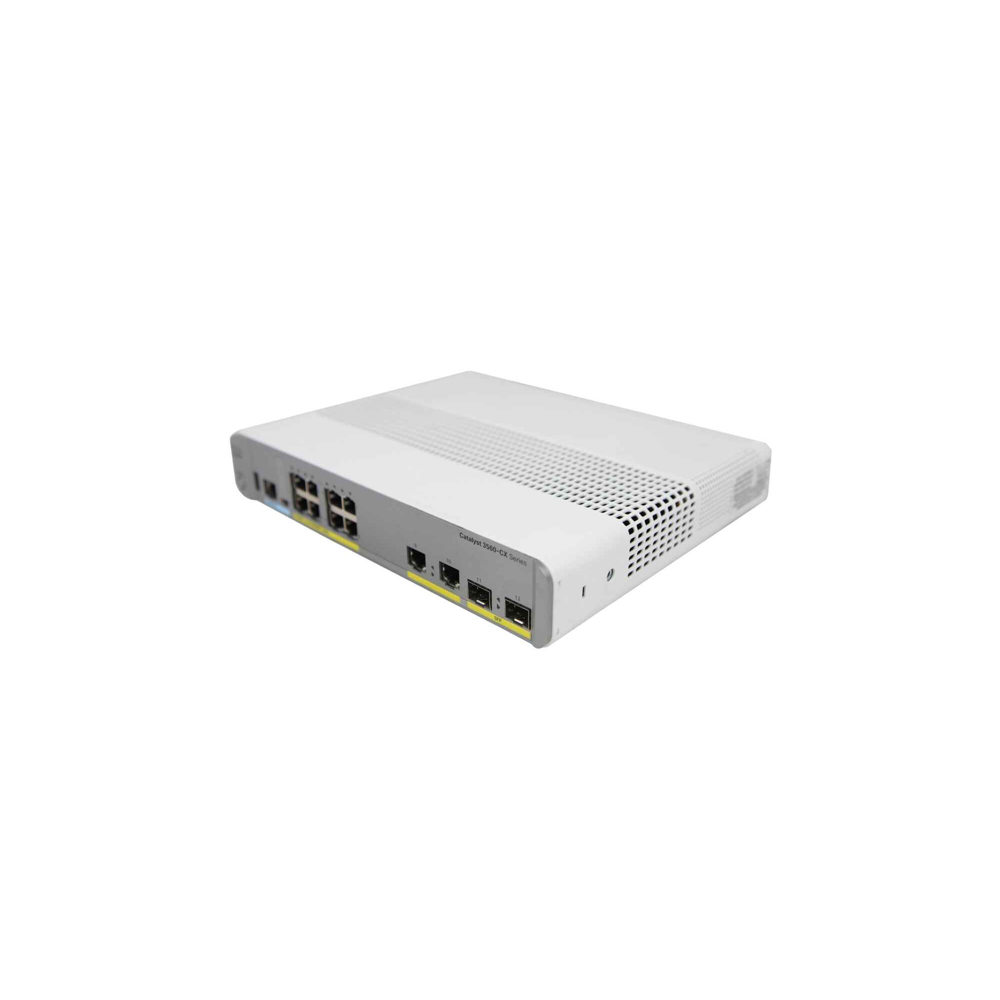 Cisco Catalyst WS-C3560CX-8PC-S 8-Port PoE+ Gigabit Ethernet Switch 2x ...