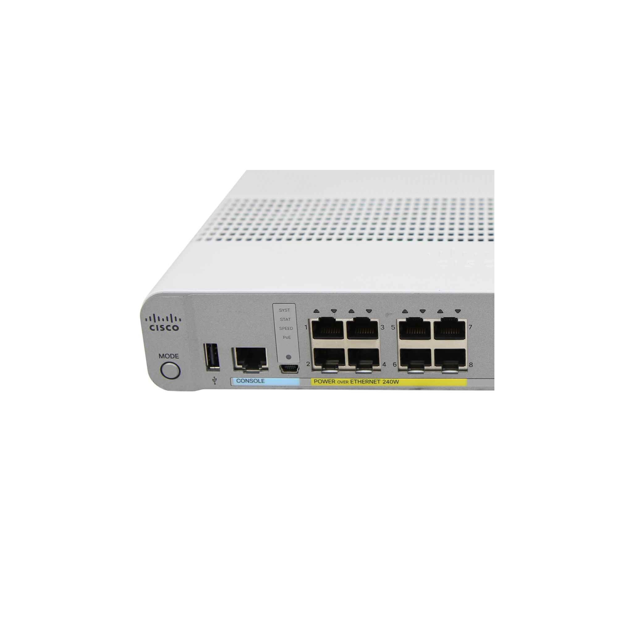 Cisco Catalyst WS-C3560CX-8PC-S 8-Port PoE+ Gigabit Ethernet Switch 2x ...