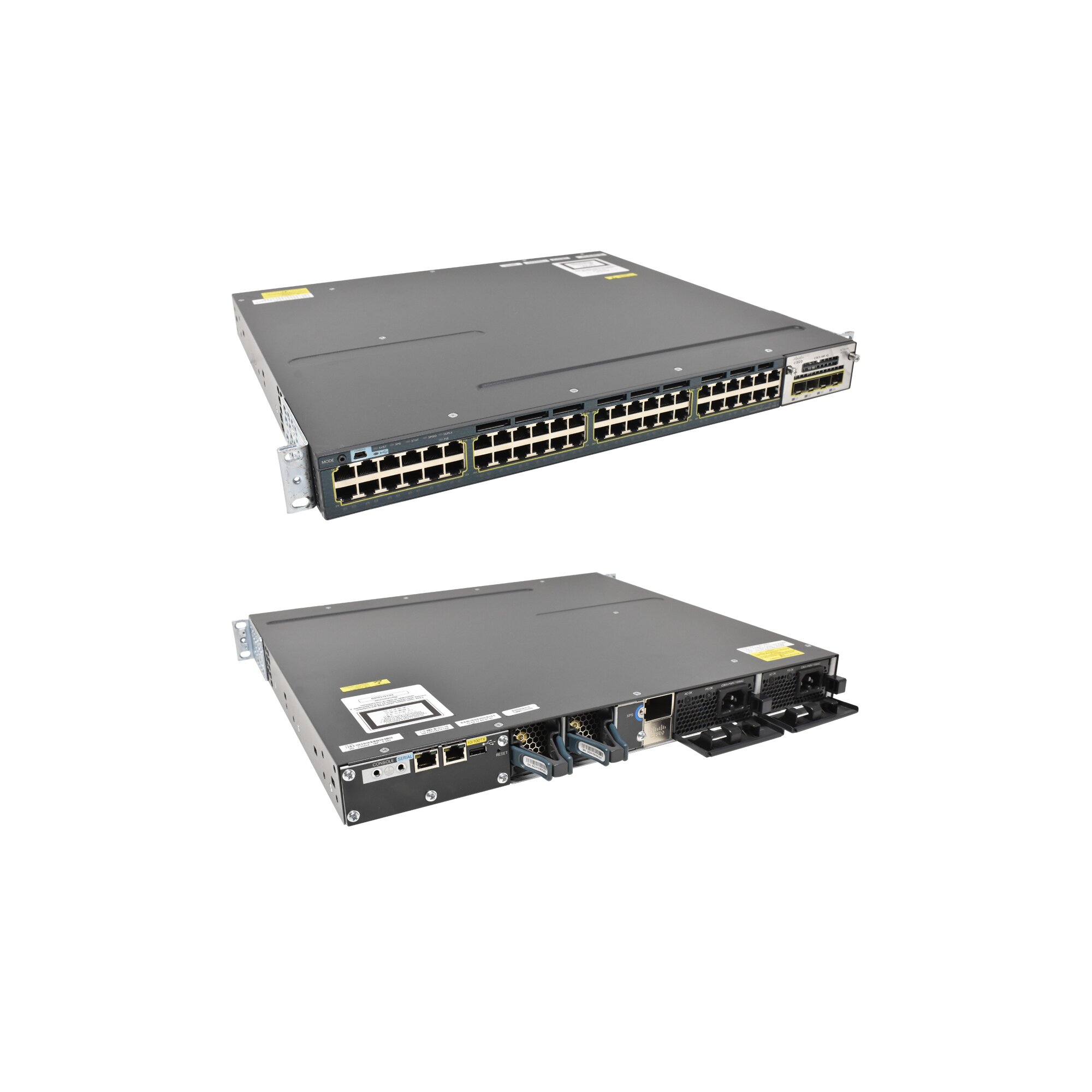 Cisco Catalyst WS-C3560X-48P-S 48-Port PoE+ Gigabit Ethernet Switch ...