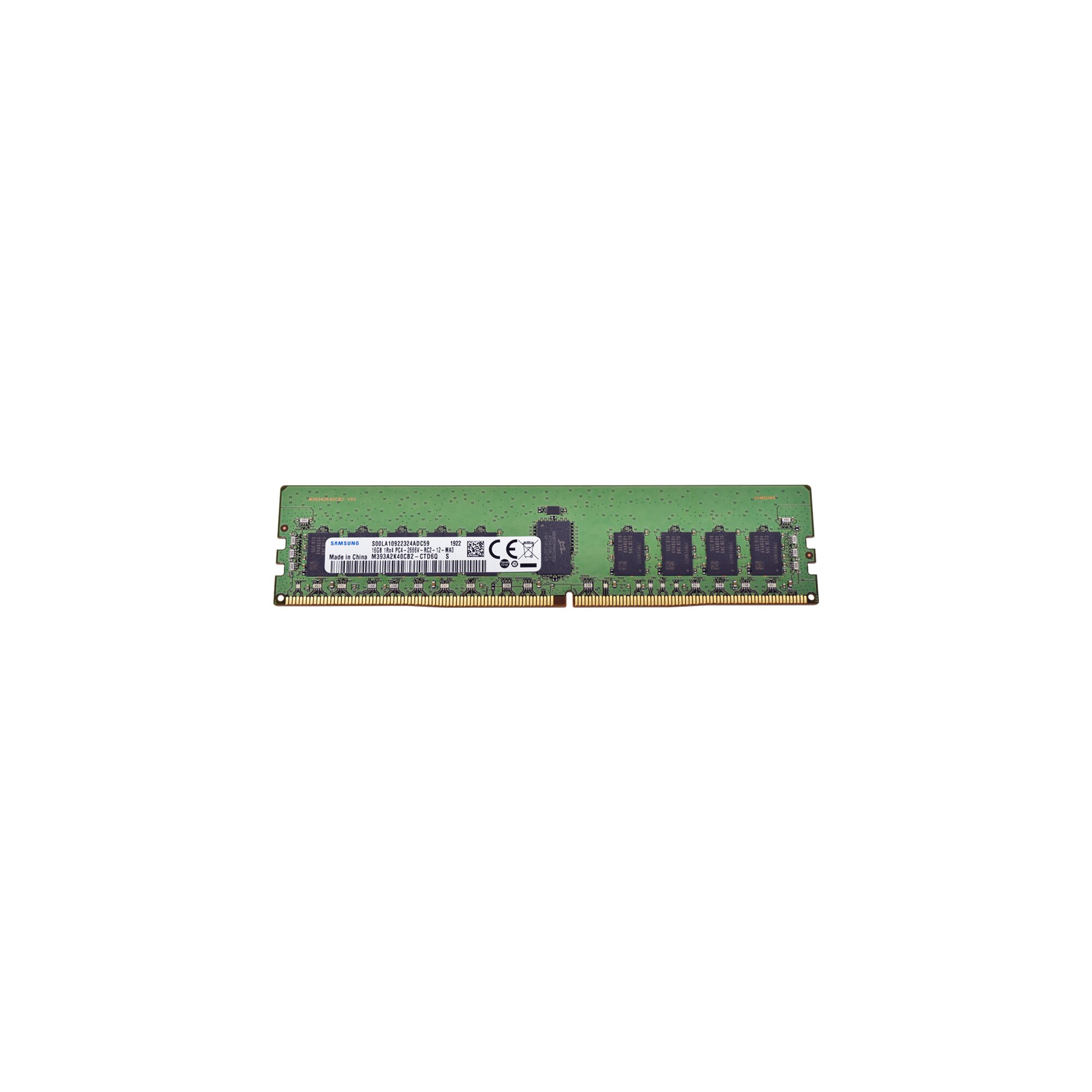 Lot Of 50x Samsung 16GB 1Rx4 PC4-2666V-R DDR4 ECC REG RDIMM, 56% OFF