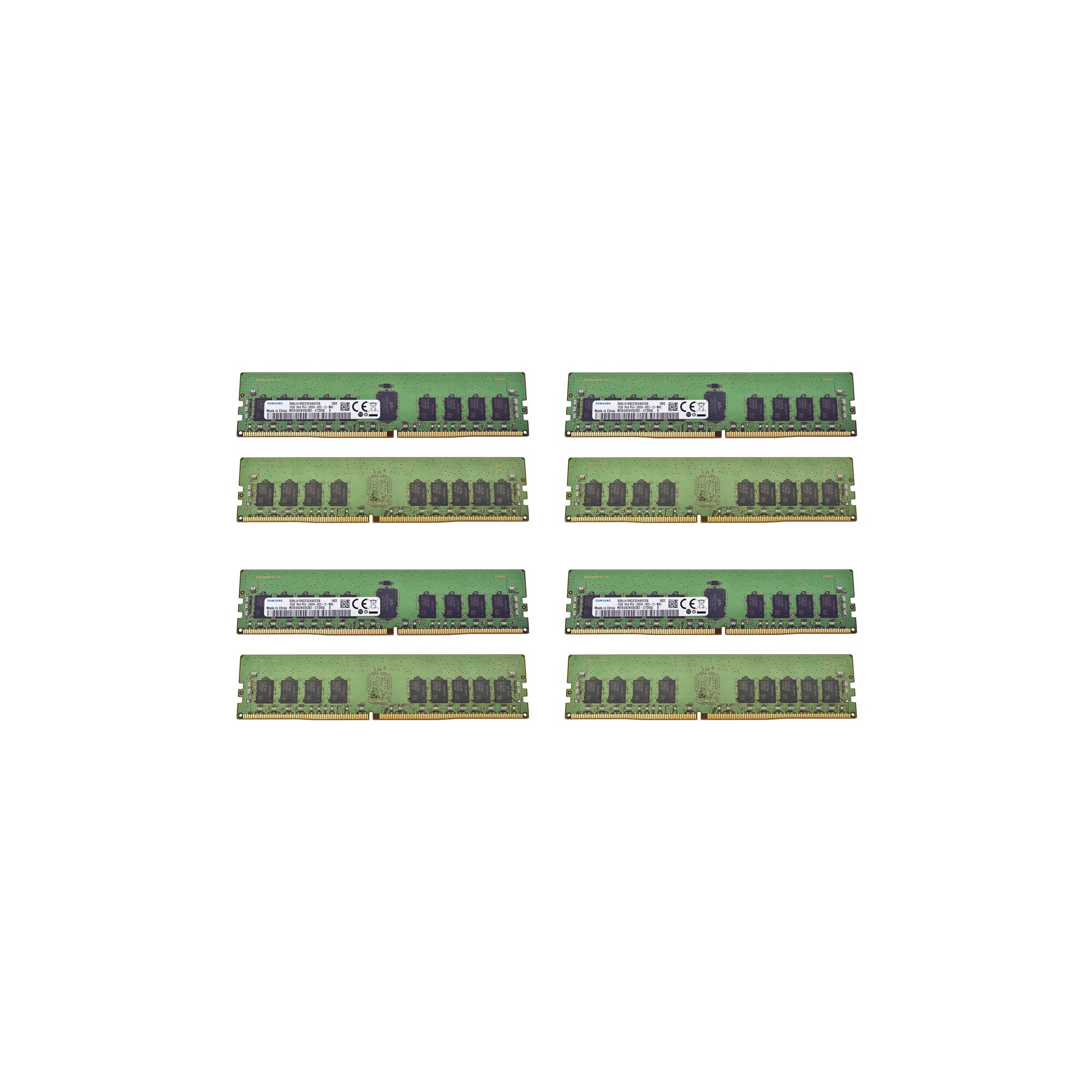128GB RAM Samsung 8x16GB 1Rx4 PC4-2666V -R DDR4 RAM M393A2K40CB2-CTD