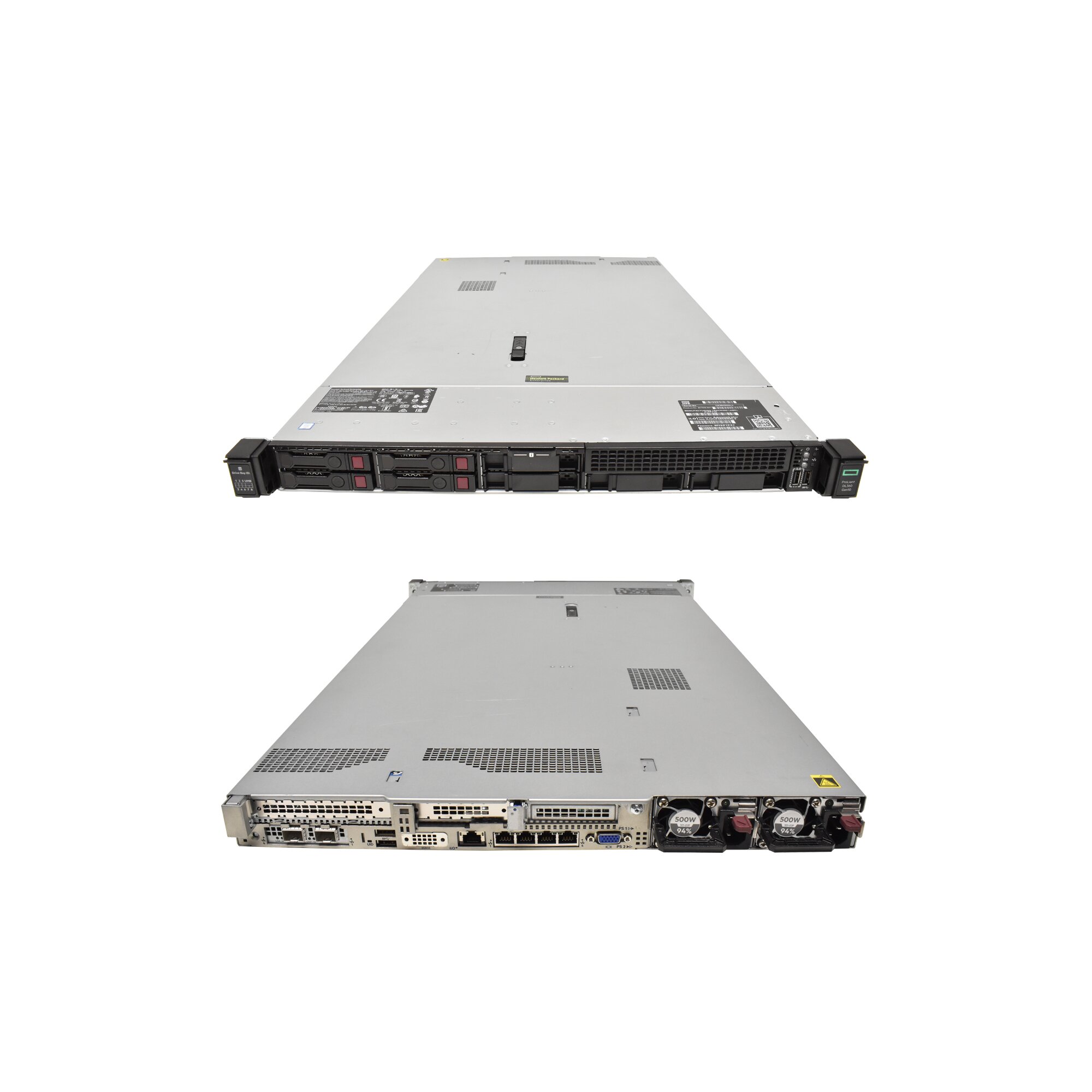 HP ProLiant DL360 G10 2x Gold 5122 4C 256 GB RAM E208i 562FLR-SFP+ 8x ...
