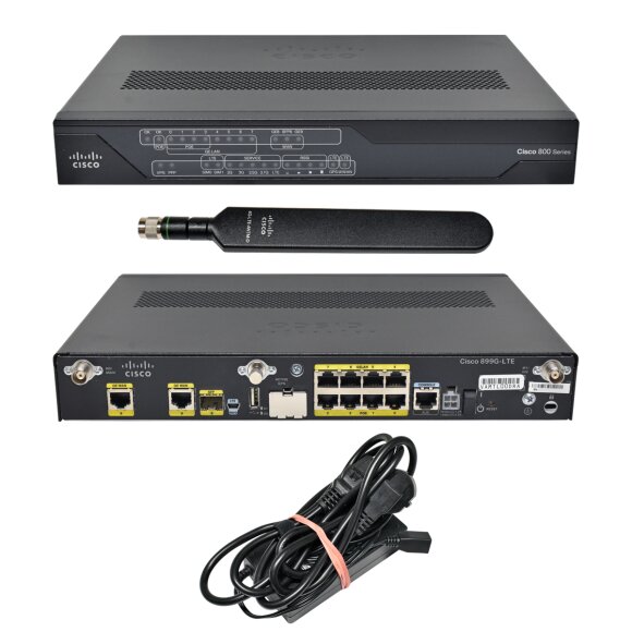 Cisco C890-LTE C899G-LTE-GA-K9 8-Port Gigabit Integrated Services ...