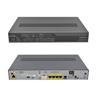 Cisco C881G-4G-GA-K9 4-Port Fast Ethernet Integrated Services Router ...