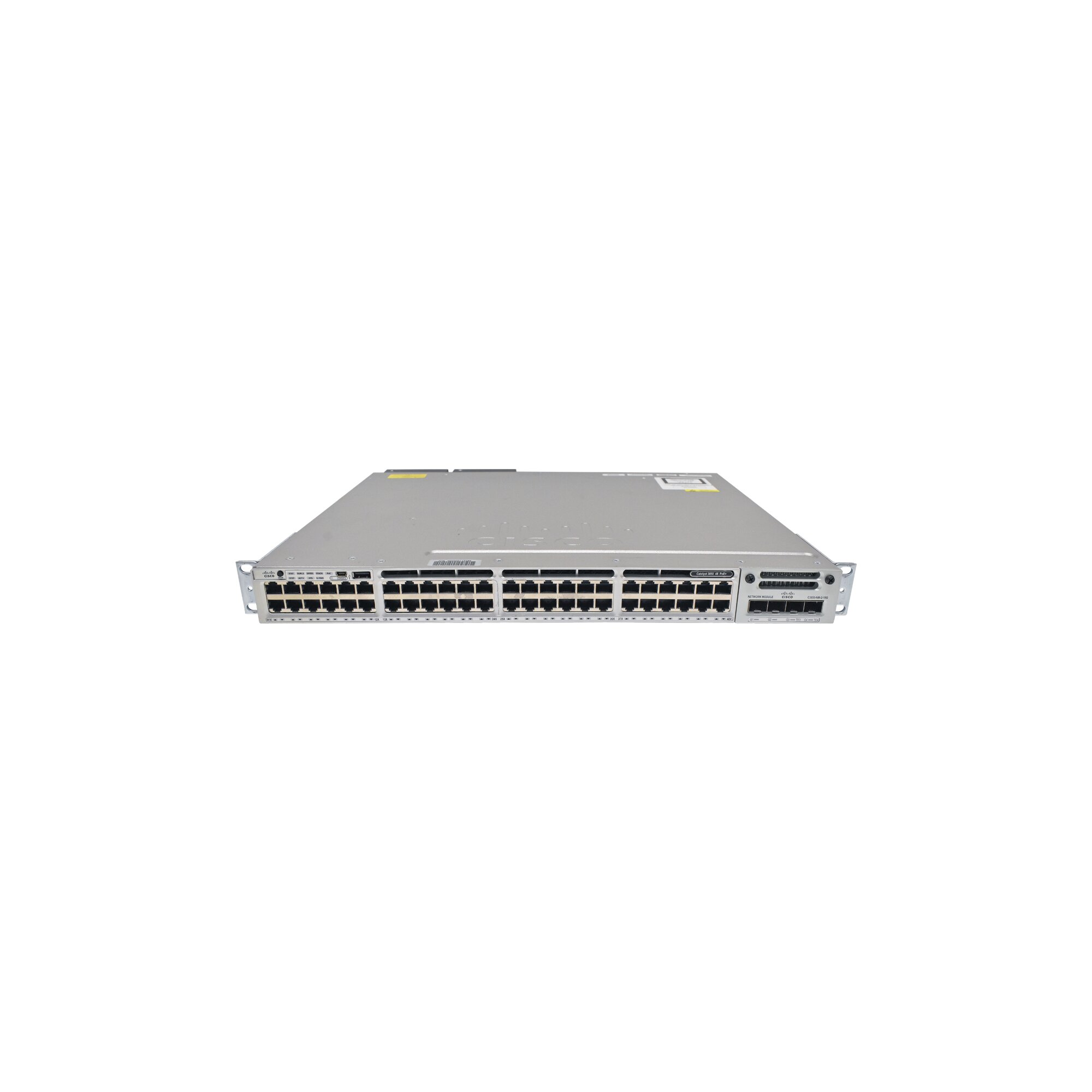 Cisco Catalyst WS-C3850-48F-S 48-Port PoE+ Stackable Gigabit Ethernet ...