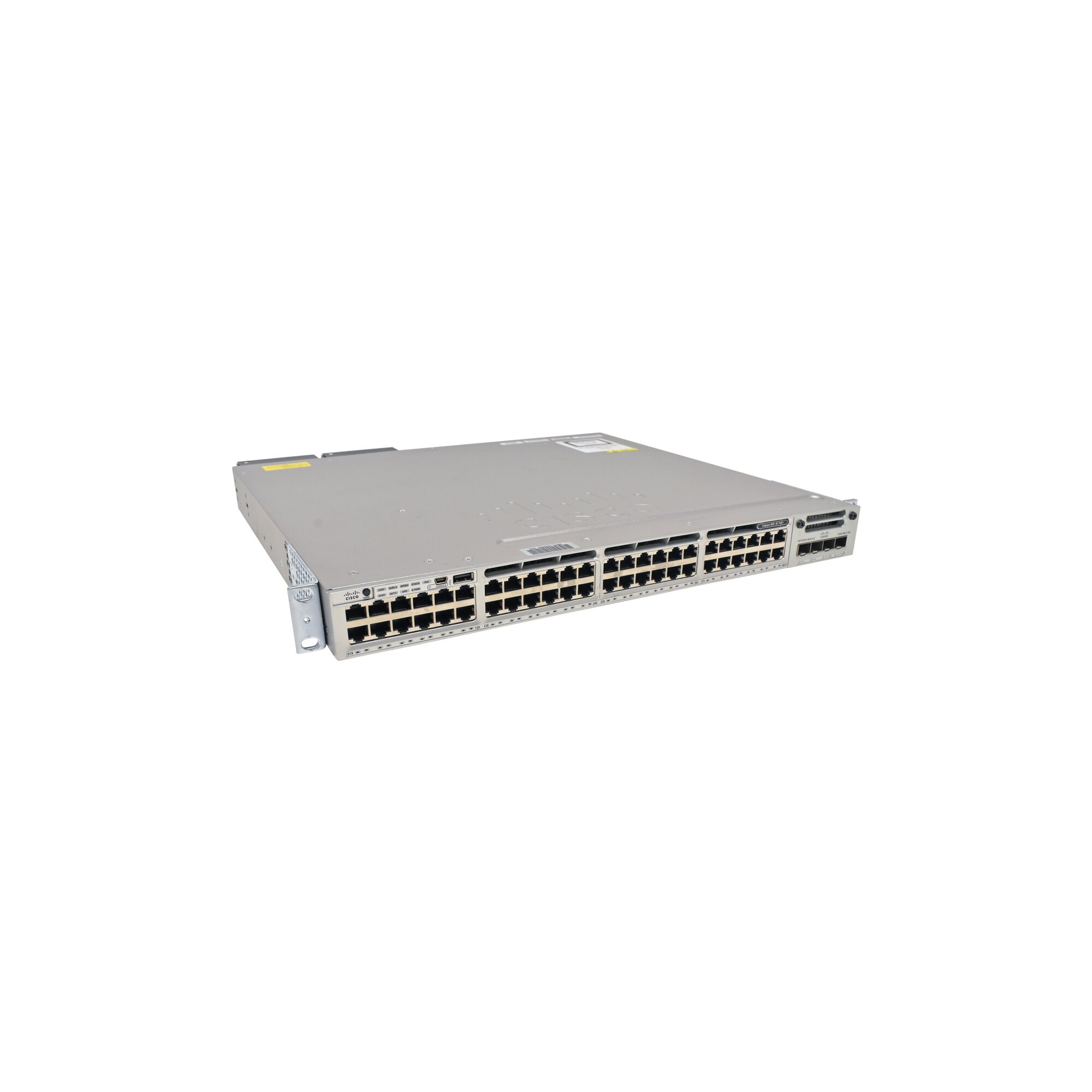 Cisco Catalyst WS-C3850-48F-S 48-Port PoE+ Stackable Gigabit Ethernet ...