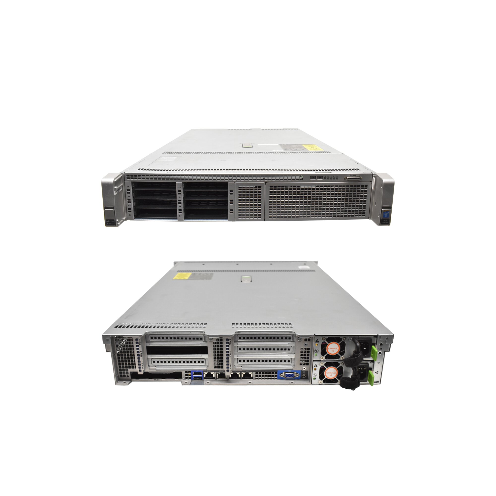 CISCO UCS C240 M4 RackServer ohne CPU & HDD & RAM 1x HS 8x SFF 2,5 12G ...