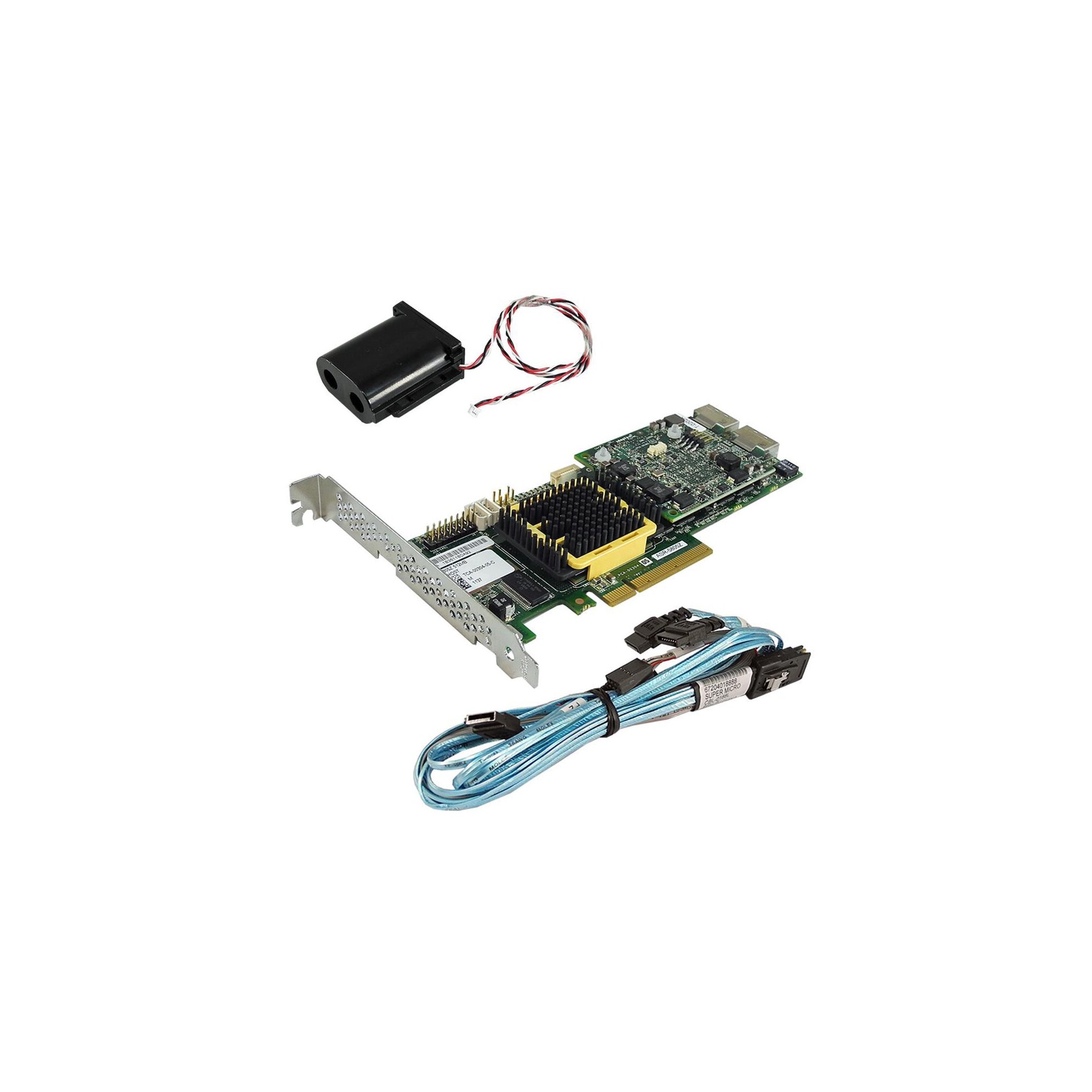 Adaptec ASR-5805Z SAS/SATA RAID Controller PN TCA-00304-05-C + BBU ...