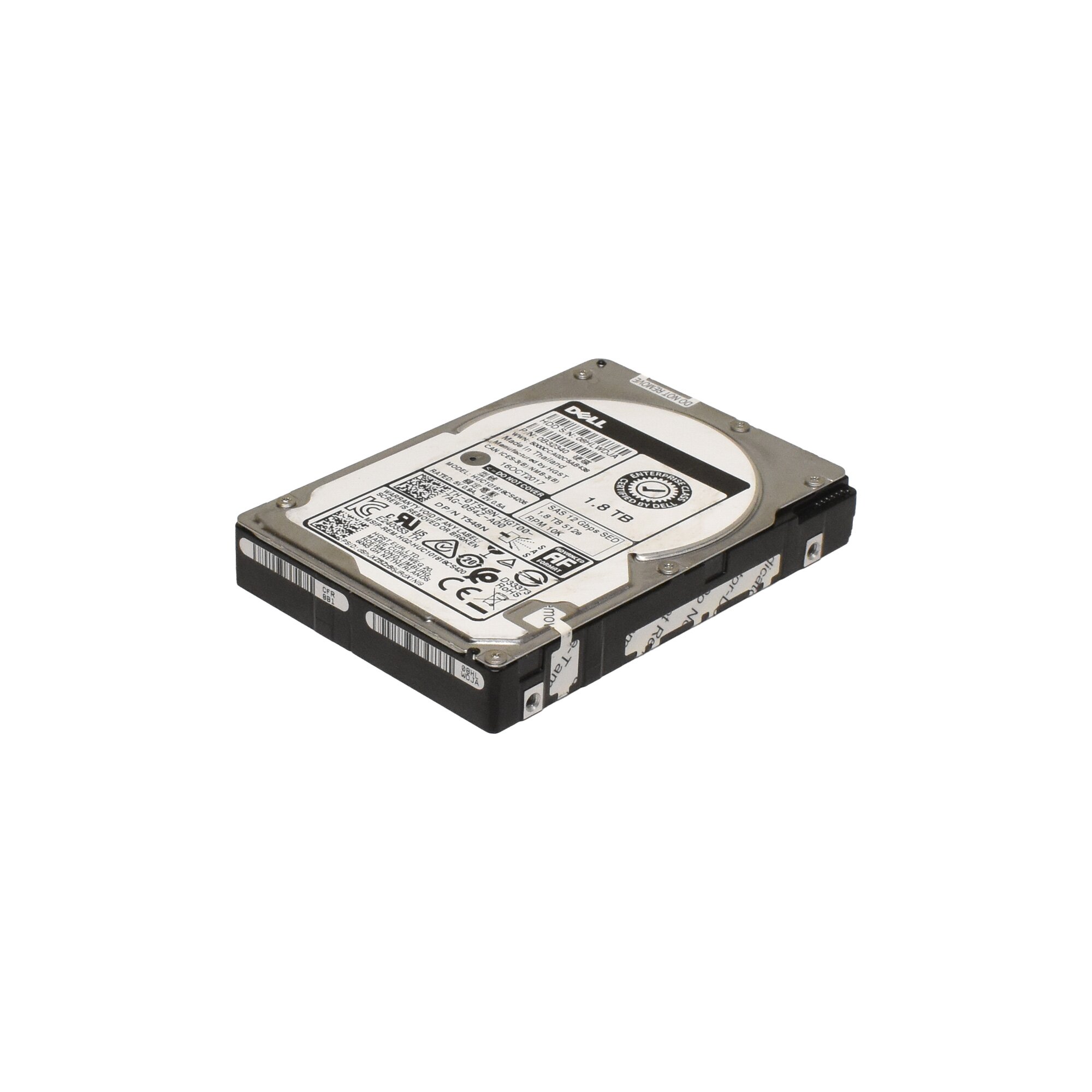 DELL HGST 1,8TB 512e HDD Festplatte 2,5 Zoll 7.2K 12G SED SAS HUC101818CS4205
